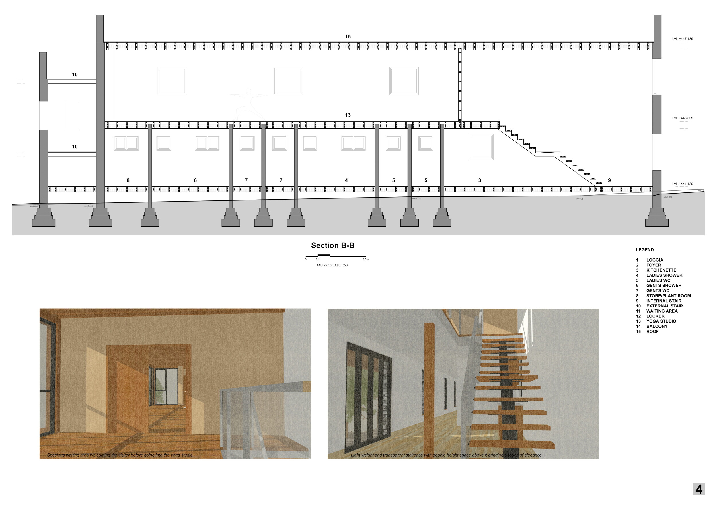 Architecture project // Zen Garden with Bio-Filtration and Timber ...