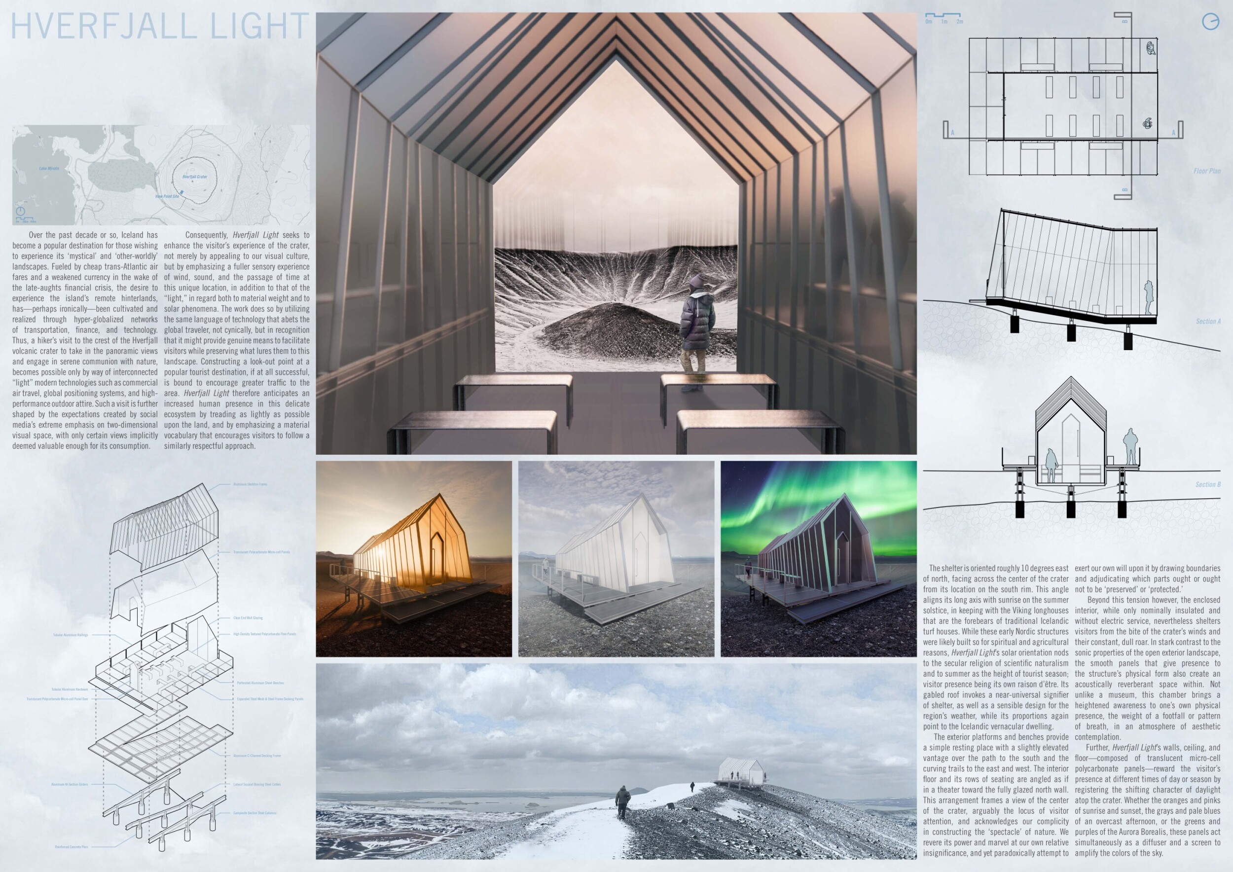 Architecture project // Translucent Panels Capturing Light in a ...