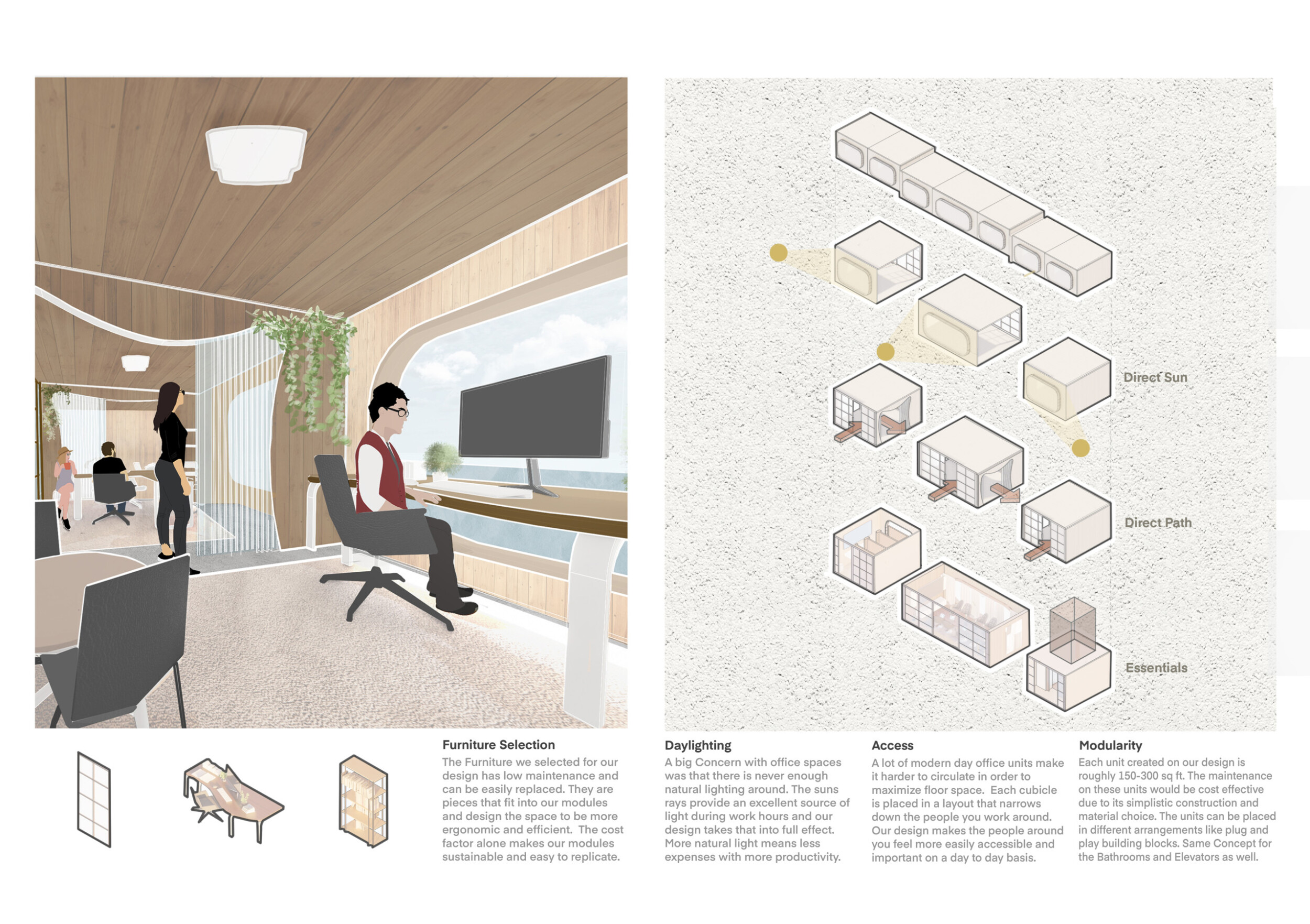Architecture project // Reimagining Workspace with Cross-Laminated ...