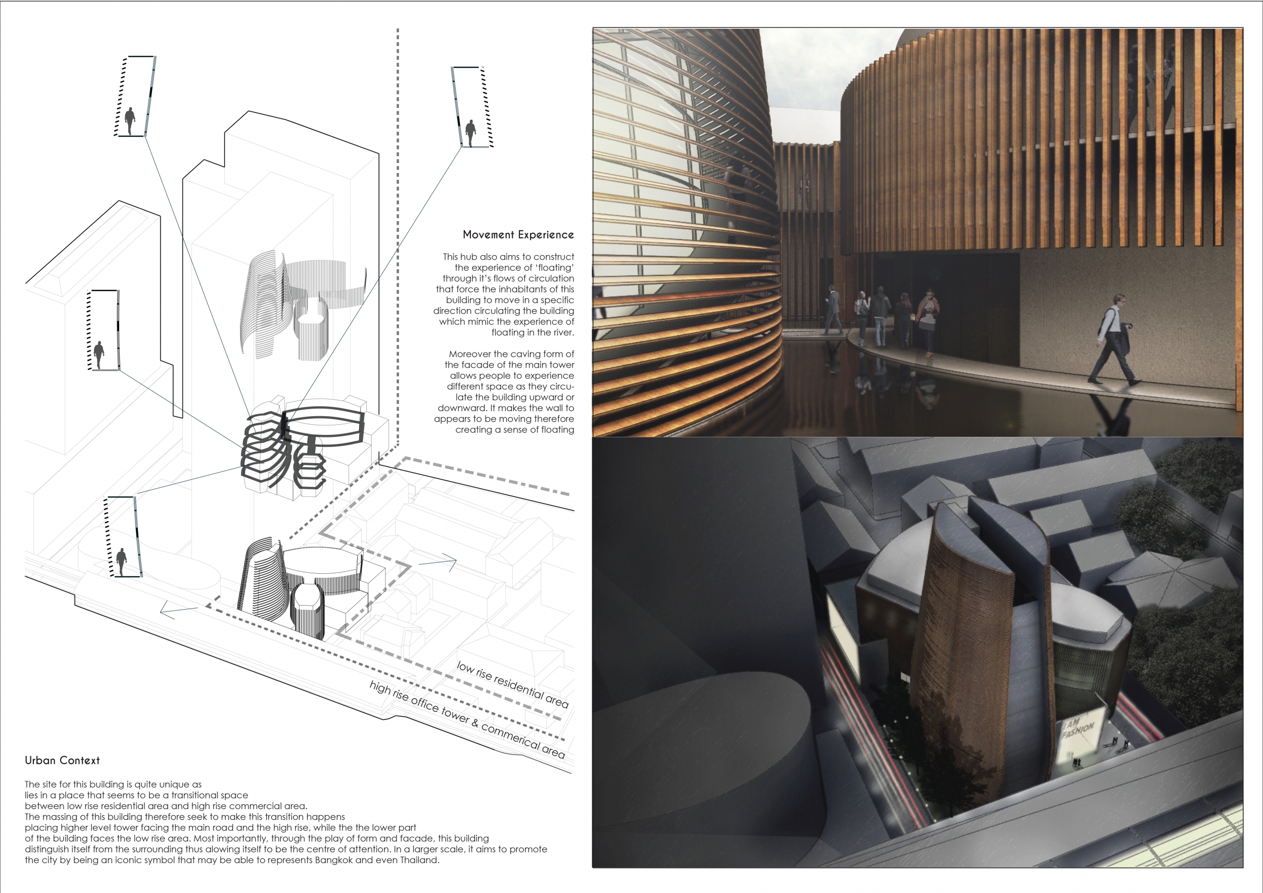 Architecture project // Charred Wooden Shingles and Glass Openings ...