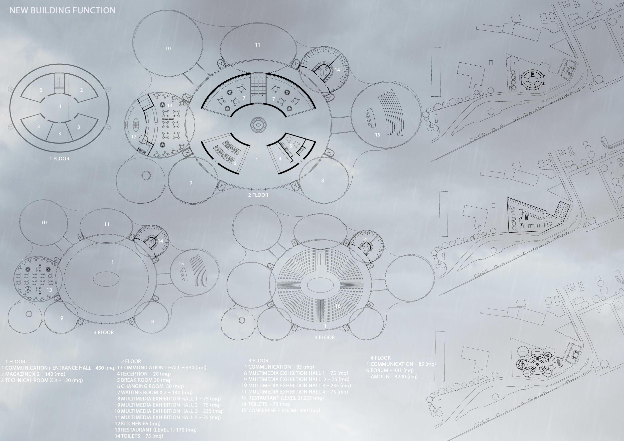 Architecture project // Capsule Structure Incorporating Transparent ...