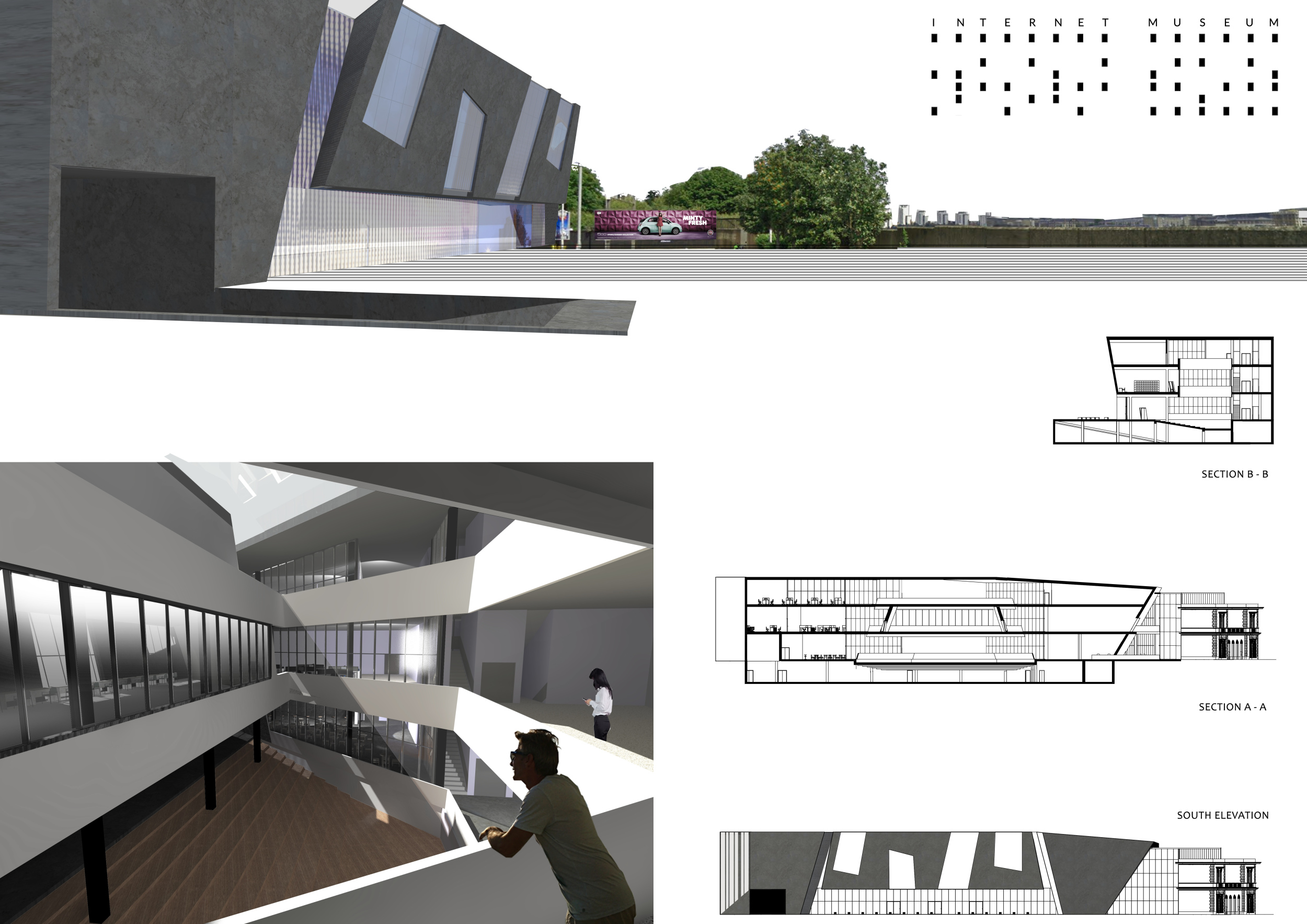 Architecture project // Geometric Complexity Enhanced by Translucent ...