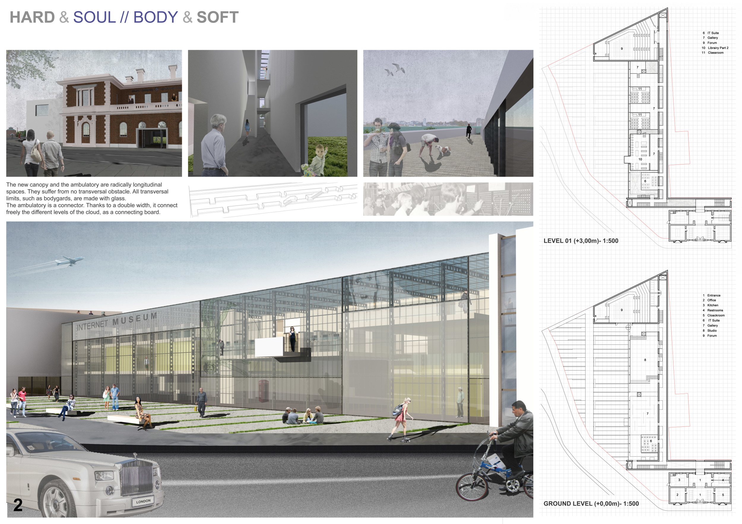 Architecture project // Double-Skin Facade of Polycarbonate Panels ...