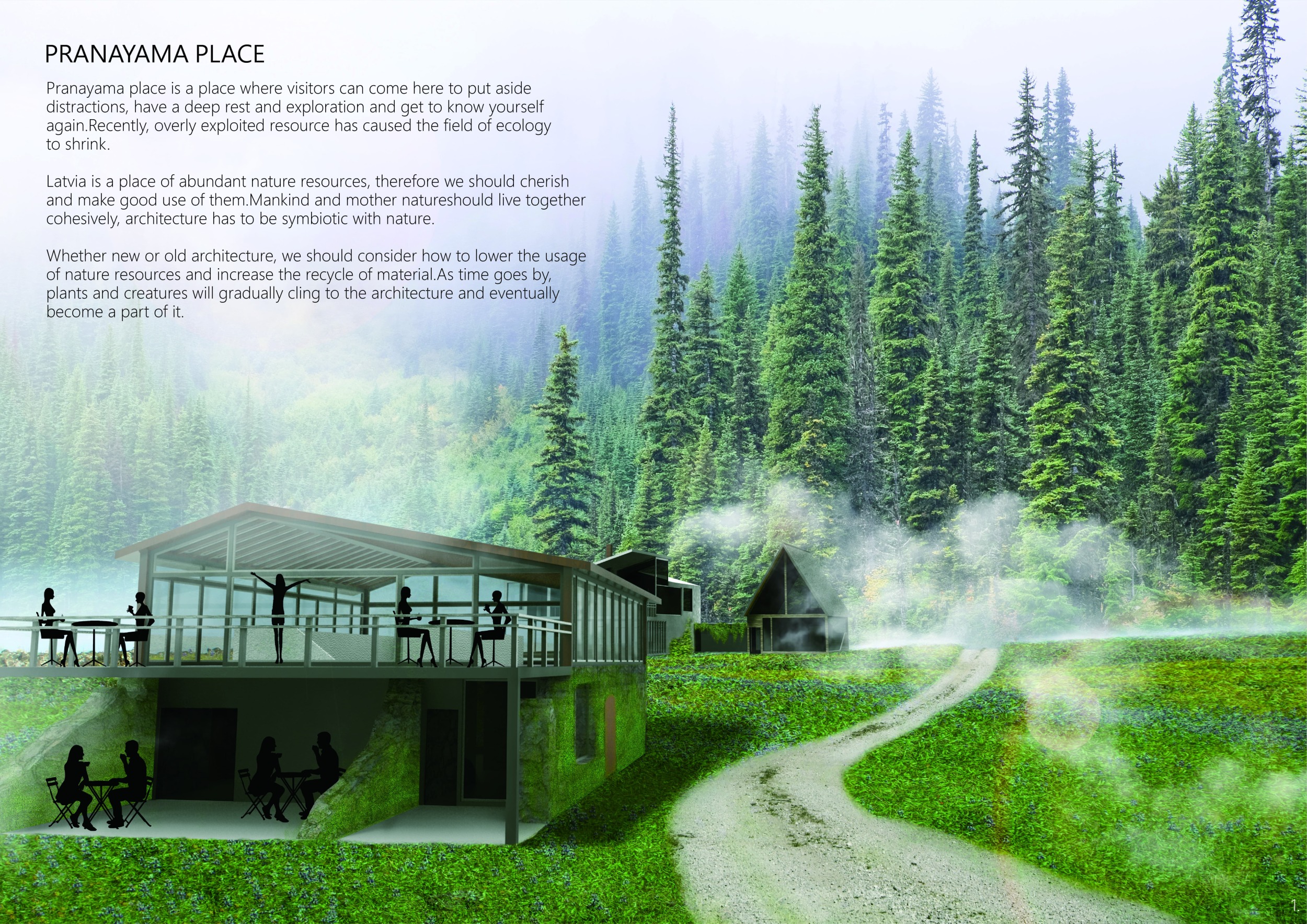 Architecture project // Stone Construction Emphasizing Wabi-Sabi ...