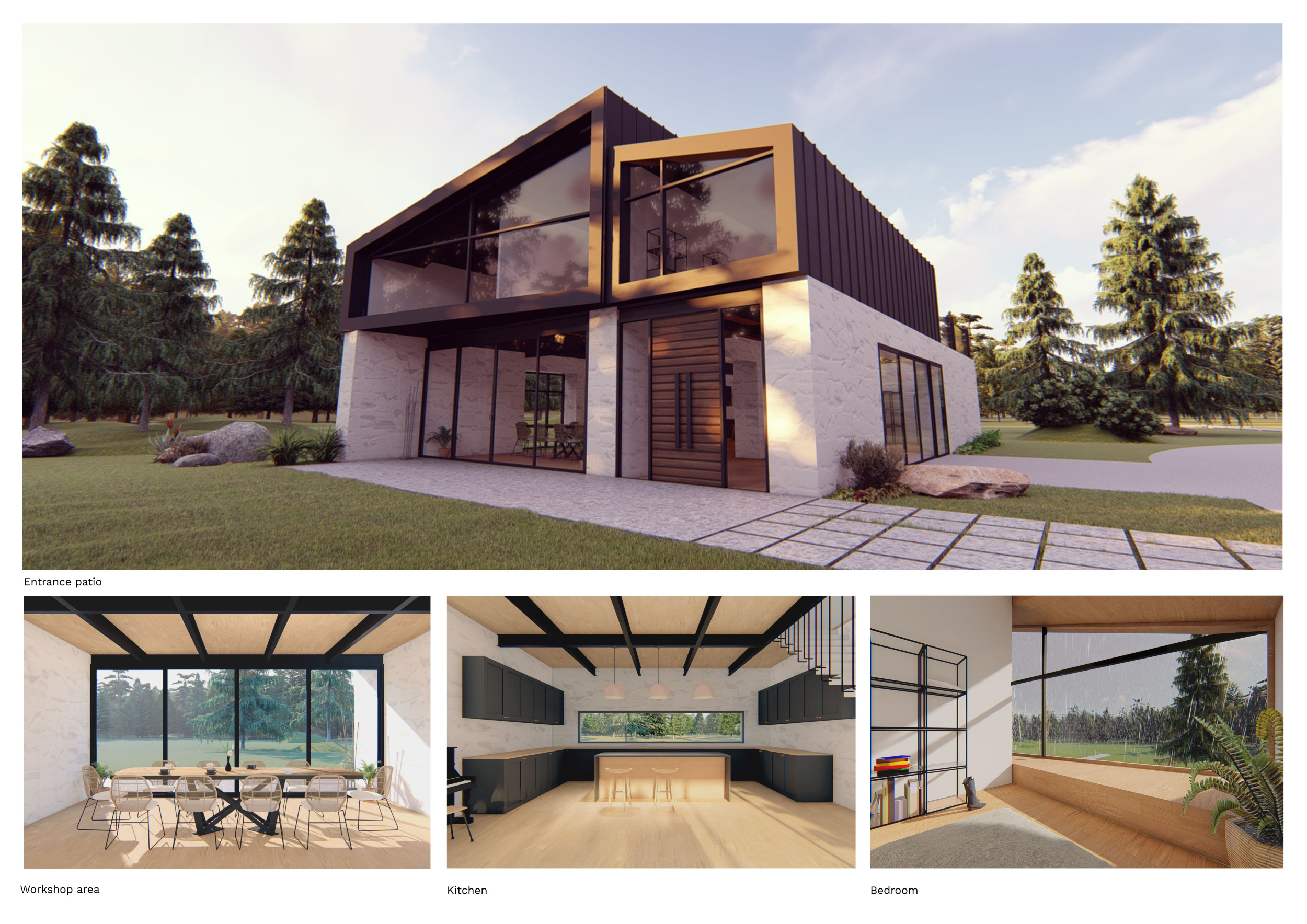 Architecture projects - tea drying // Buildner