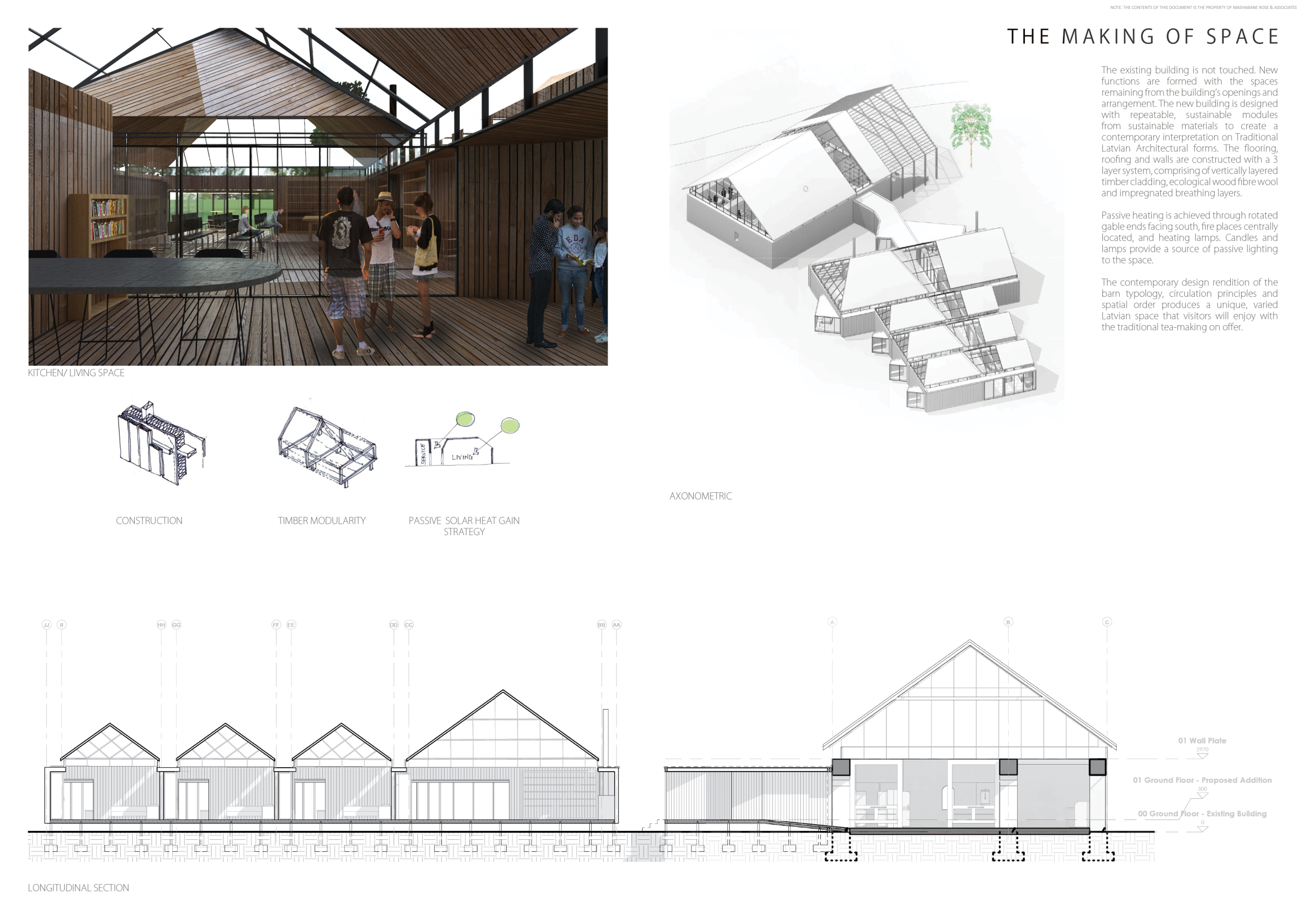 Architecture project // Timber and Stone Harmony in a Latvian Community ...
