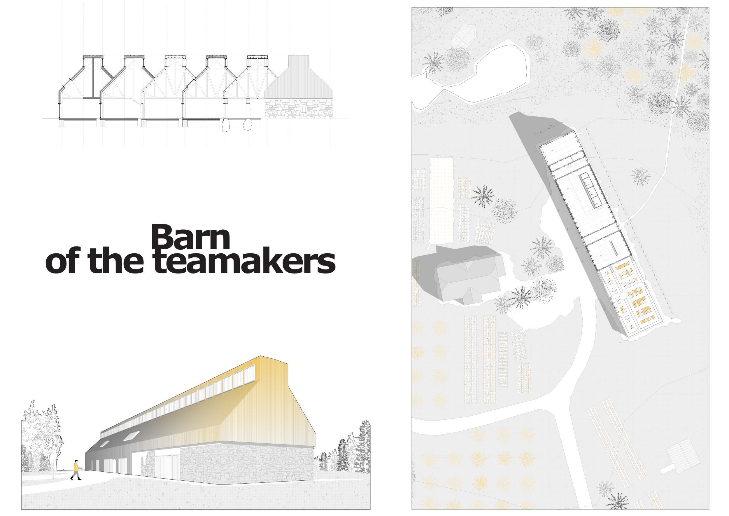 Architecture project // Gravitational Ventilation and Aluminum Cladding ...