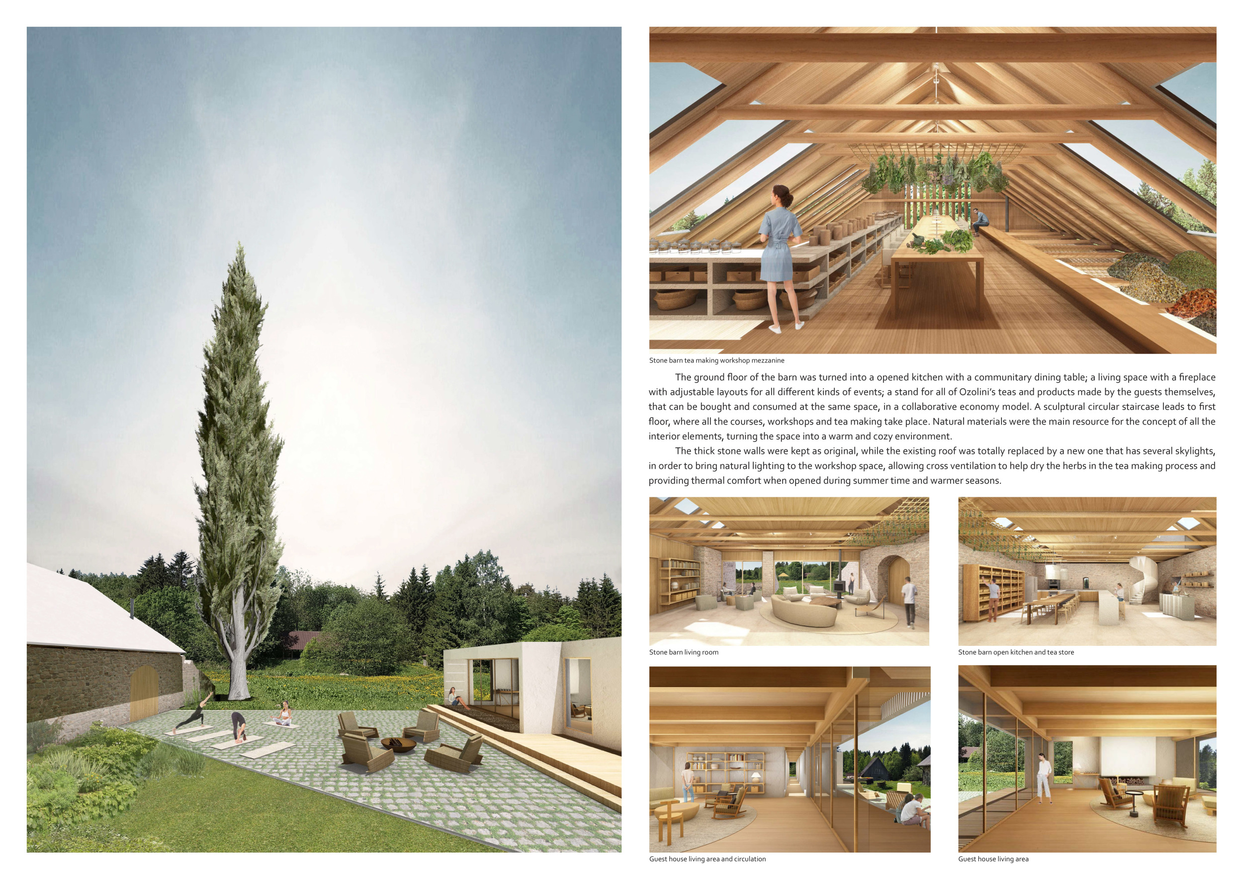 Architecture project // Nature Immersion Through Cross Laminated Timber ...