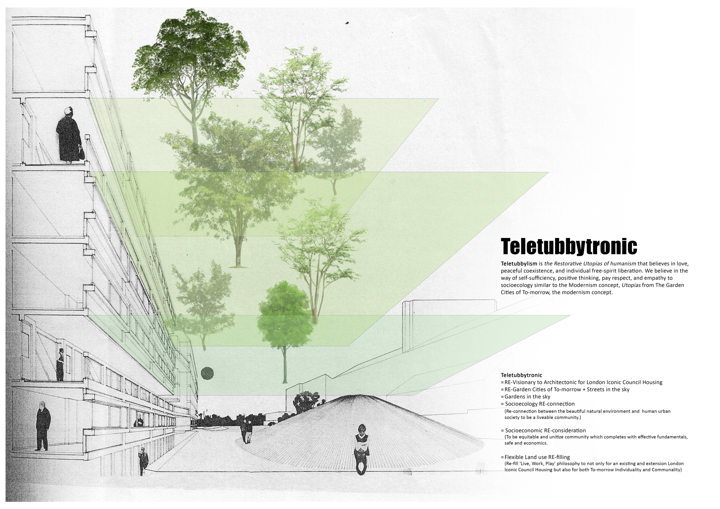 Architecture project // Self-Healing Bio-Concrete and Pleated Wood ...