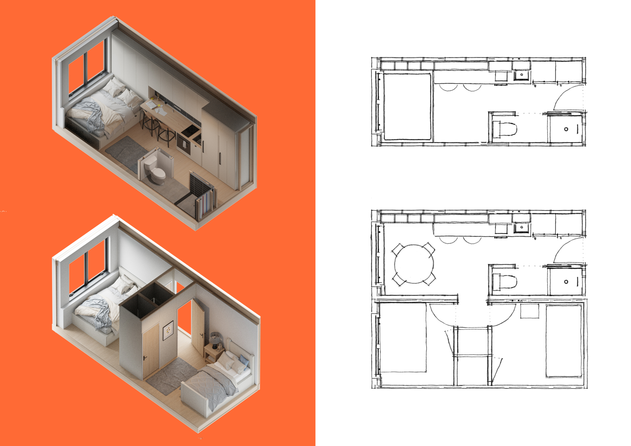 Architecture project // Car Park Conversion into Affordable Housing ...