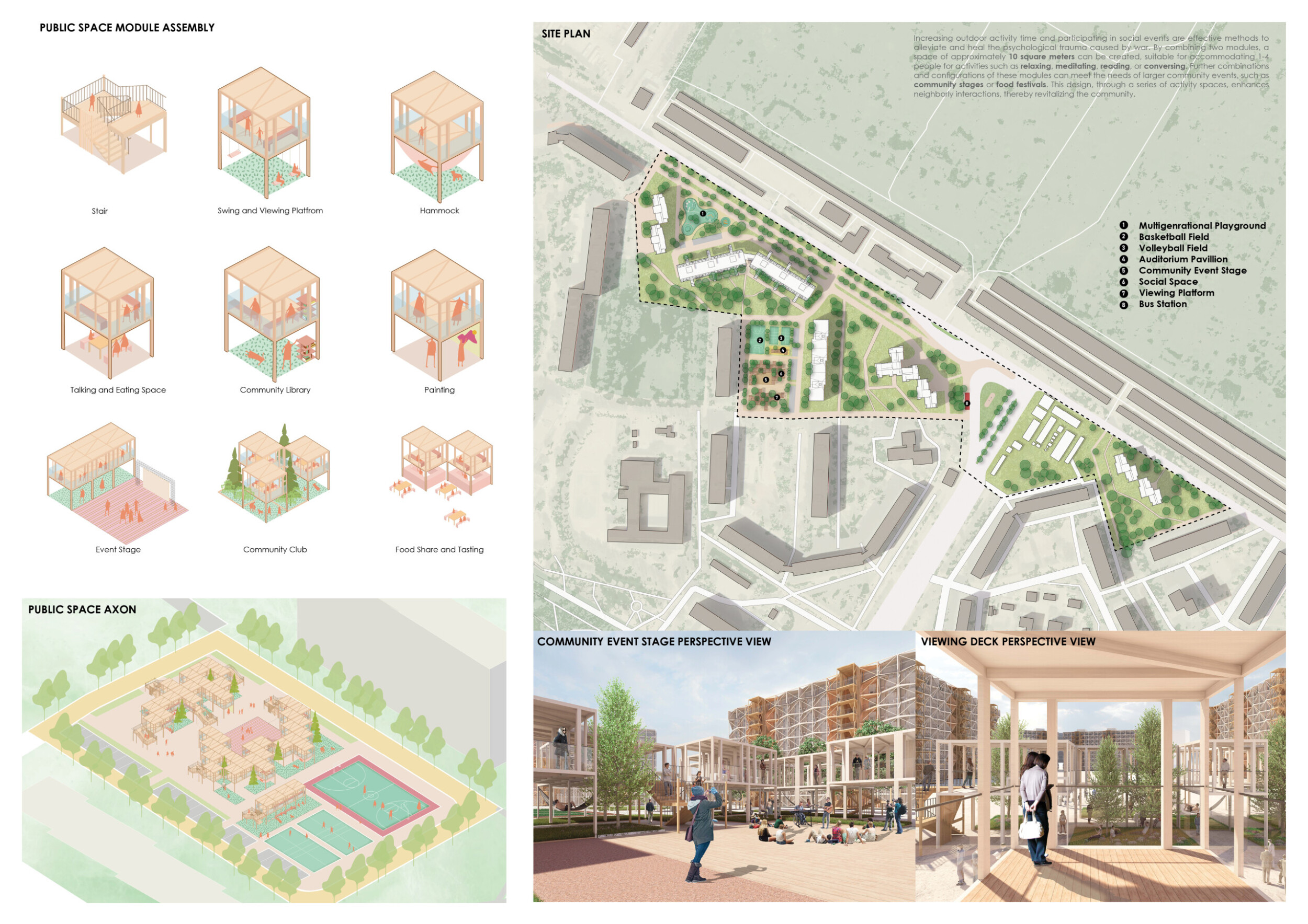 Architecture projects - basketball // Buildner