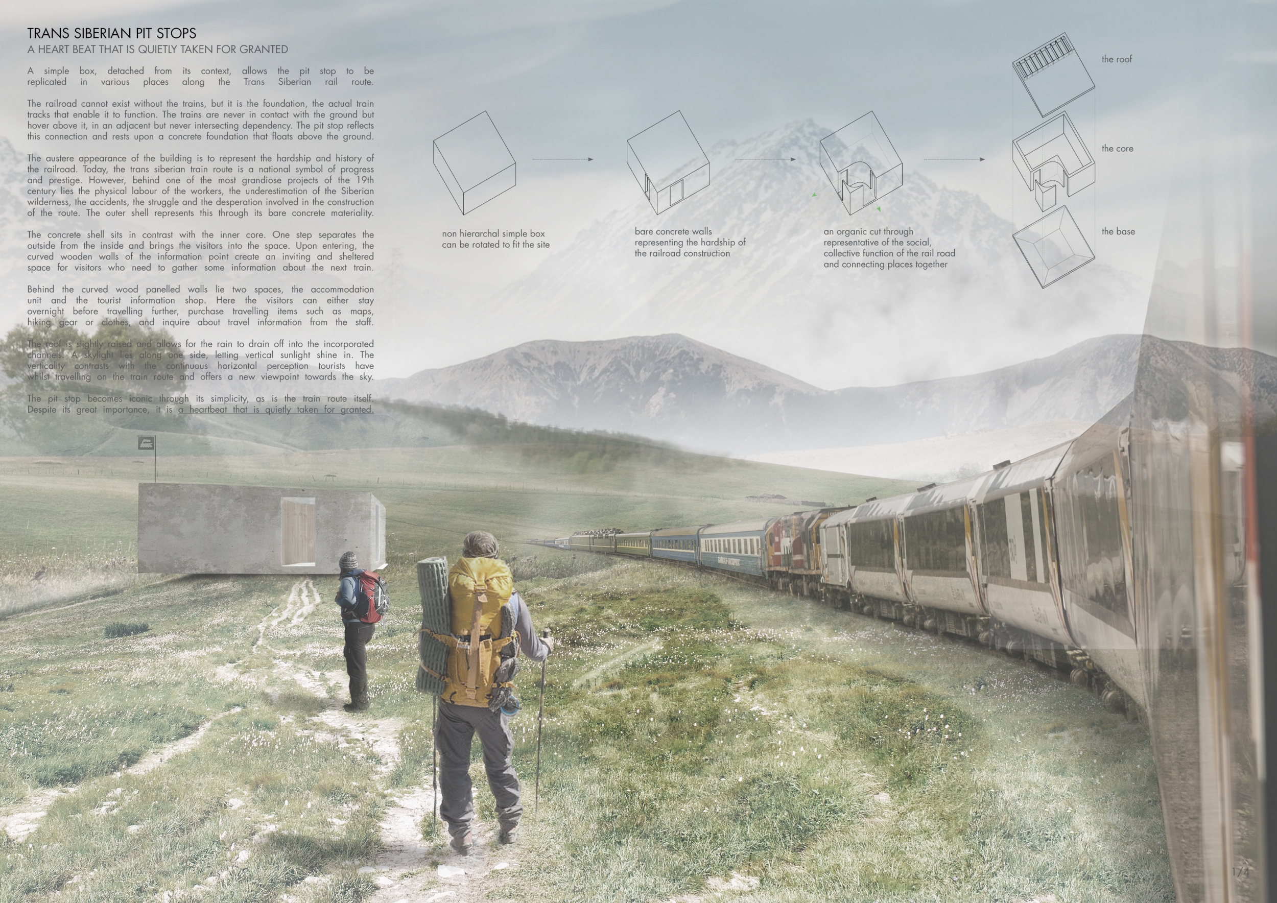 Architecture project // Modular Cast Concrete Structures with Organic ...