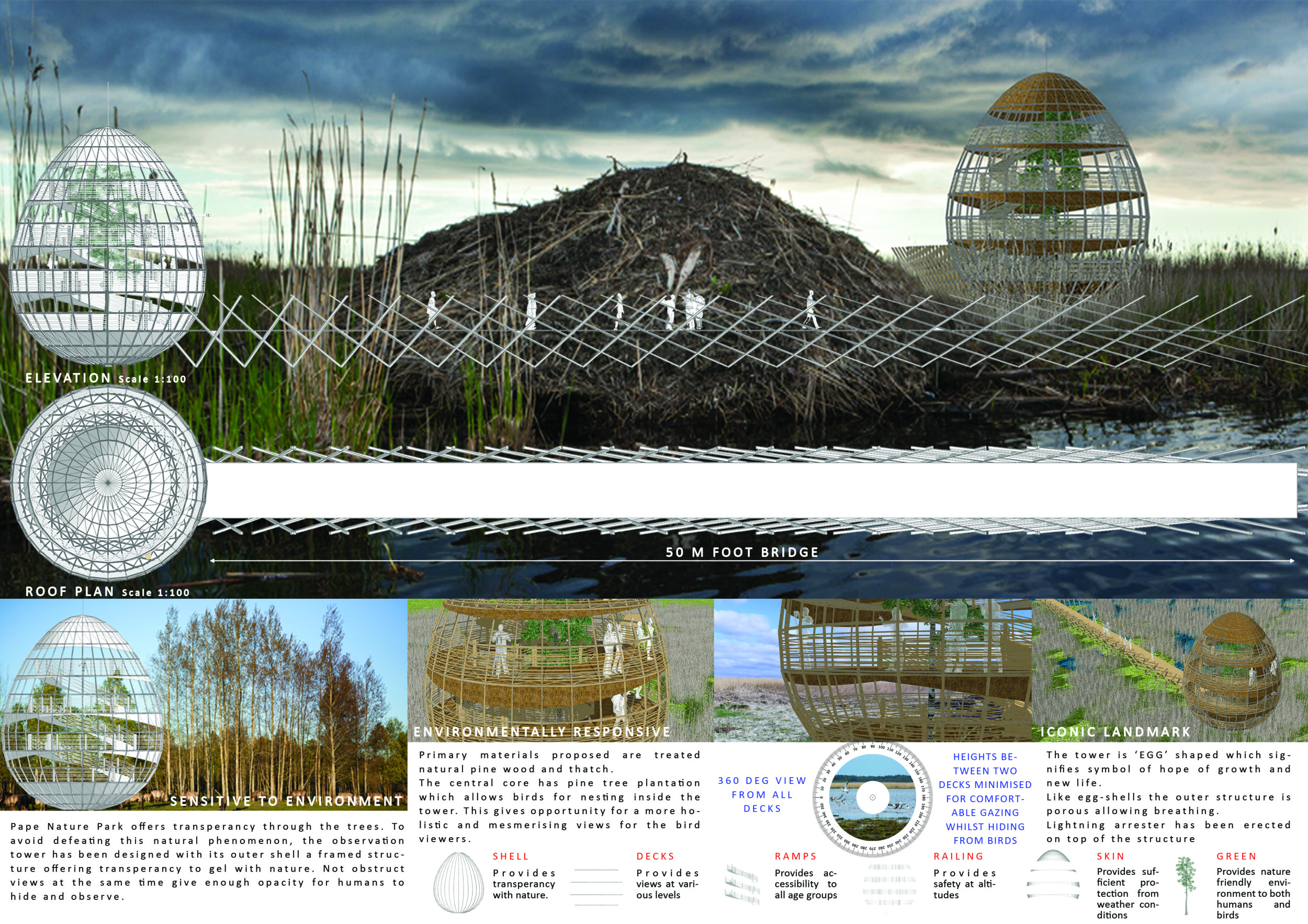 Architecture project // Hollow Core Structure Crafted from Natural ...