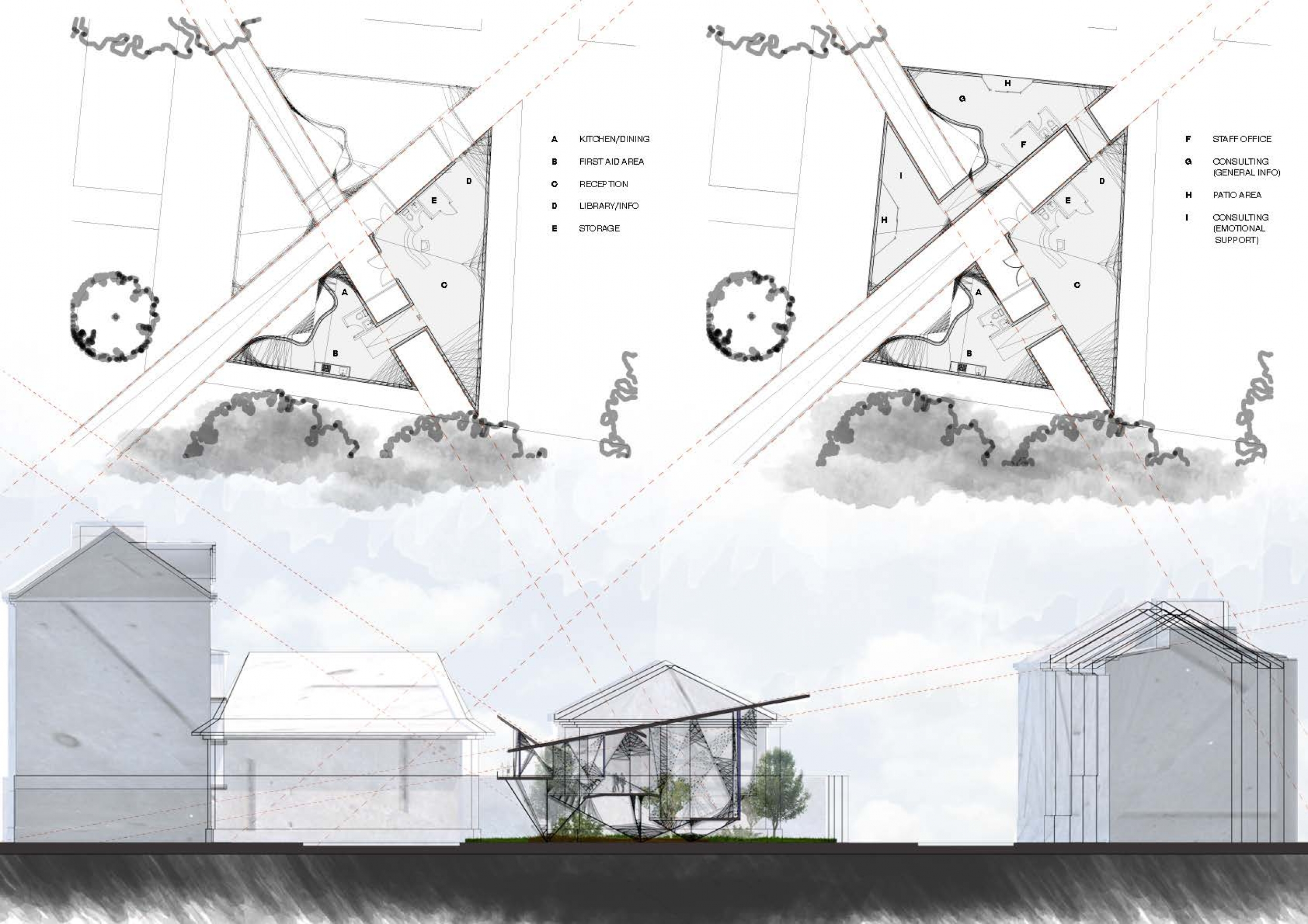 Architecture project // Elevated Living with Transparent Glass and ...