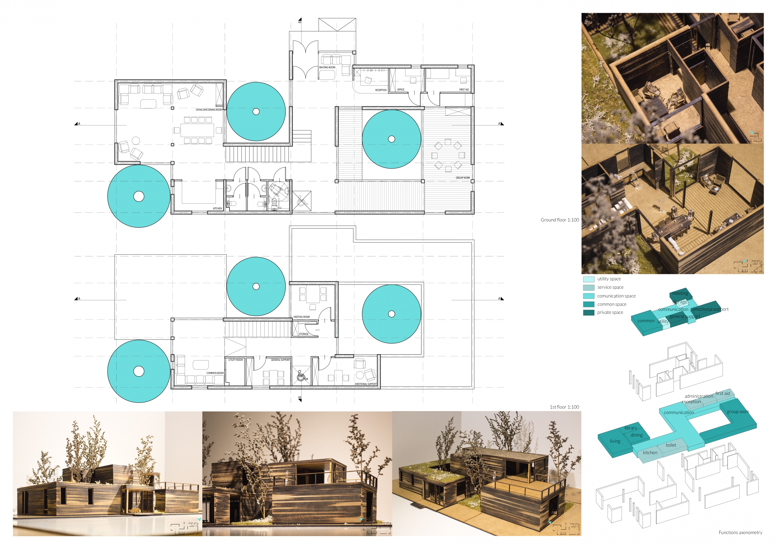 Architecture project // Healing Spaces Crafted with Natural Materials ...