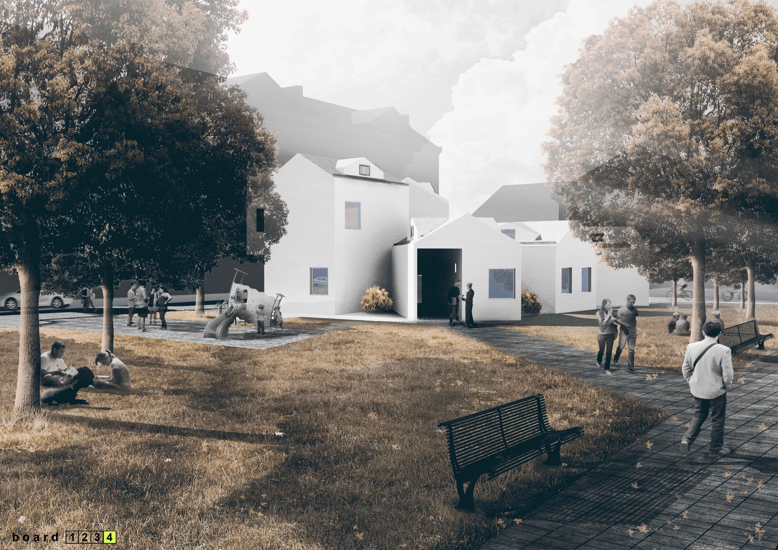 Architecture project // Biophilic Design Using Thermal Bricks and ...