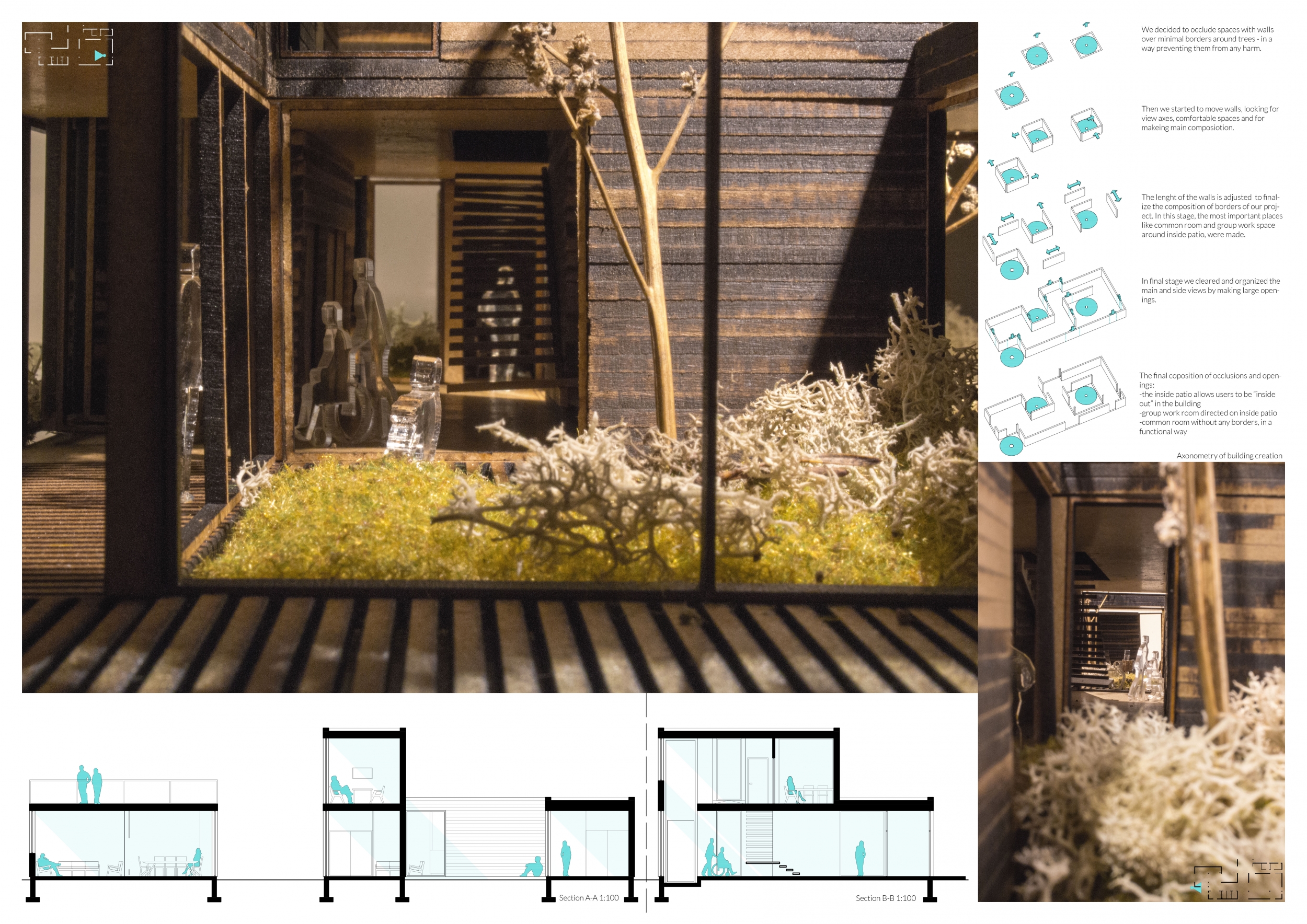 Architecture project // Healing Spaces Crafted with Natural Materials ...