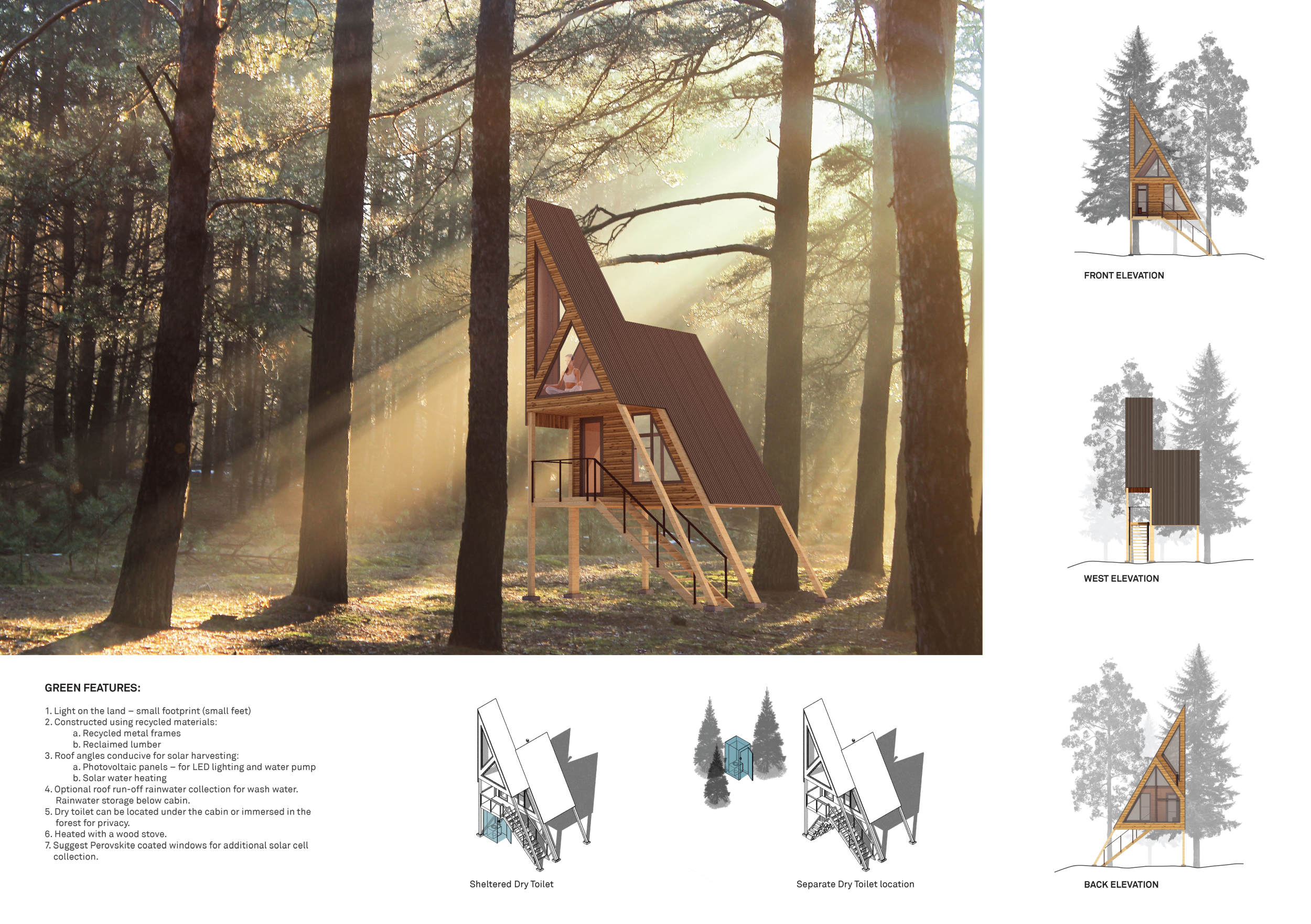 Architecture project // Elevated Meditation Retreat with Perovskite ...