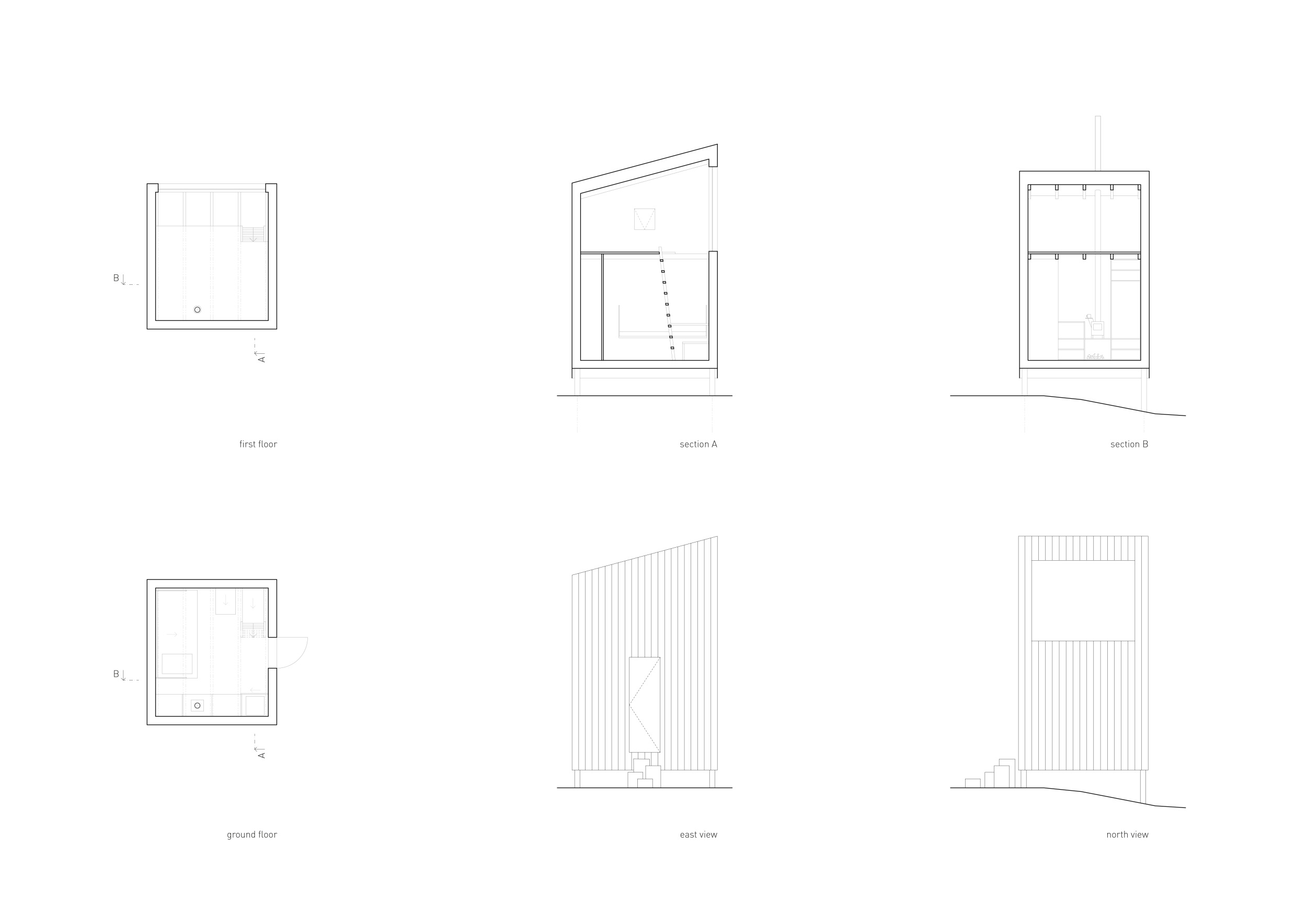 Architecture project // Timber Rafters and Epdm Form a Quiet Retreat ...