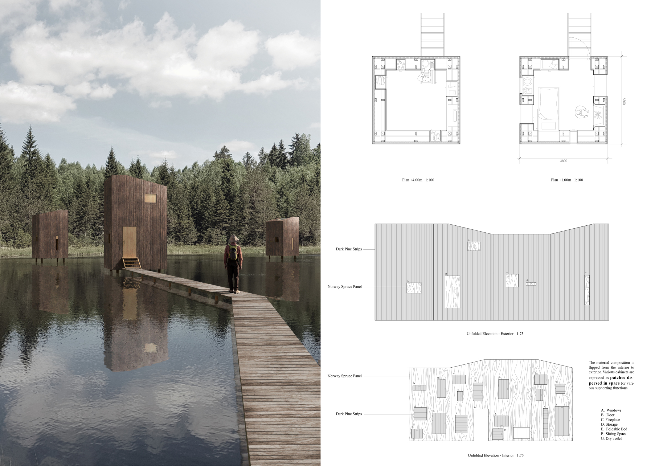 Architecture project // Natural Wood Sanctuary Crafted from Norway ...