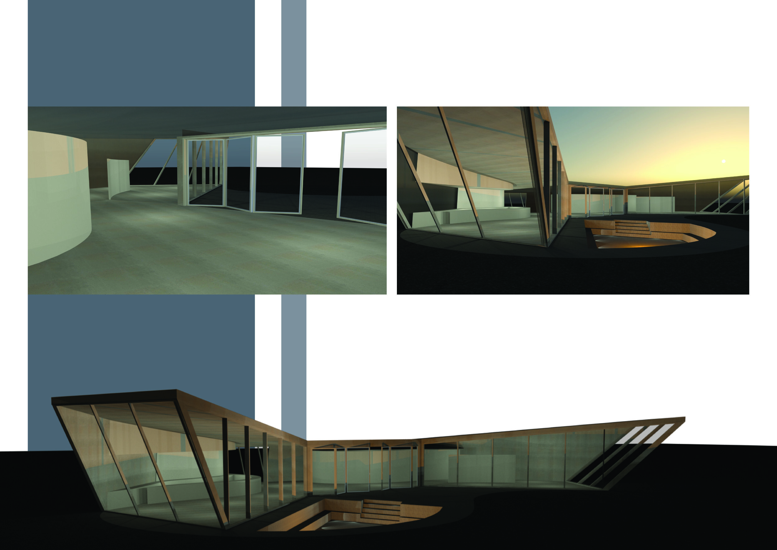 Architecture project // Translucent Concrete and Charred Timber in a ...