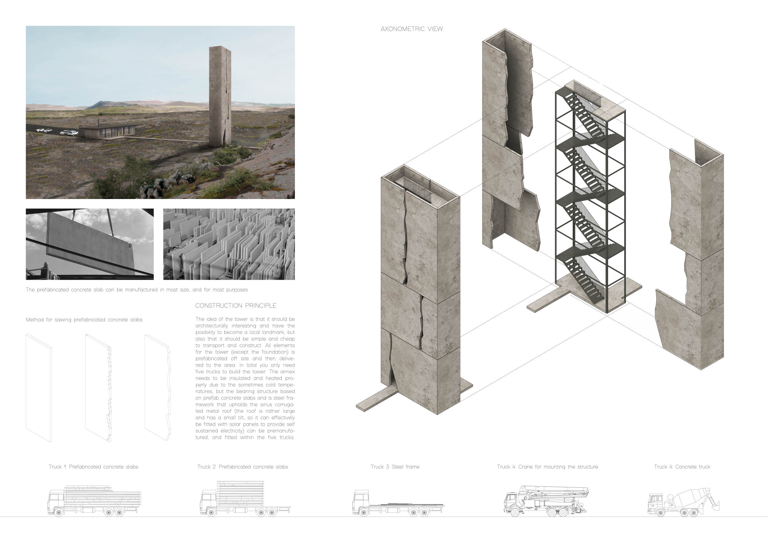 Architecture project // Engaging with Tectonic Cracks Through Concrete ...
