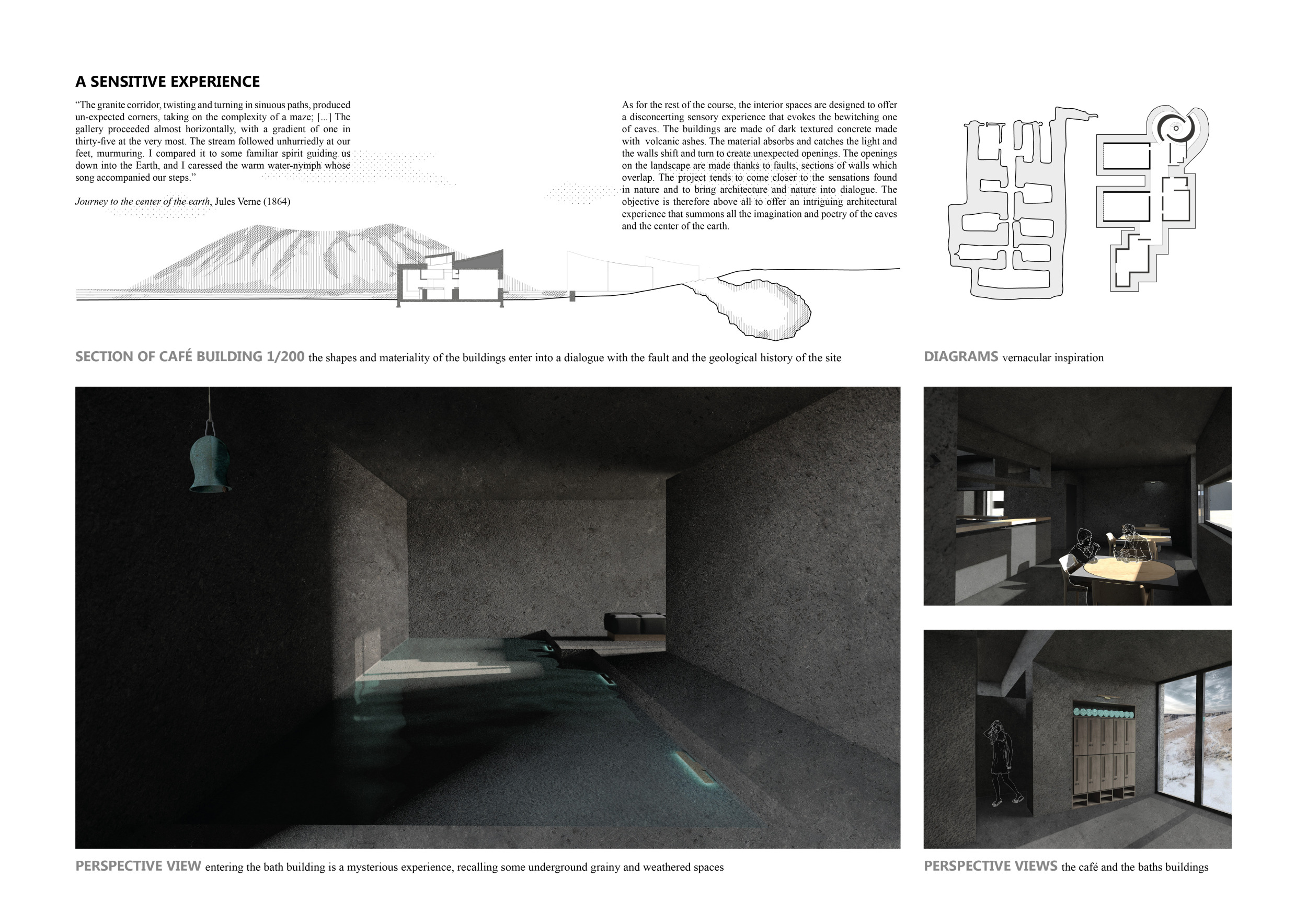Architecture project // Exploring Subterranean Spaces Through Dark ...
