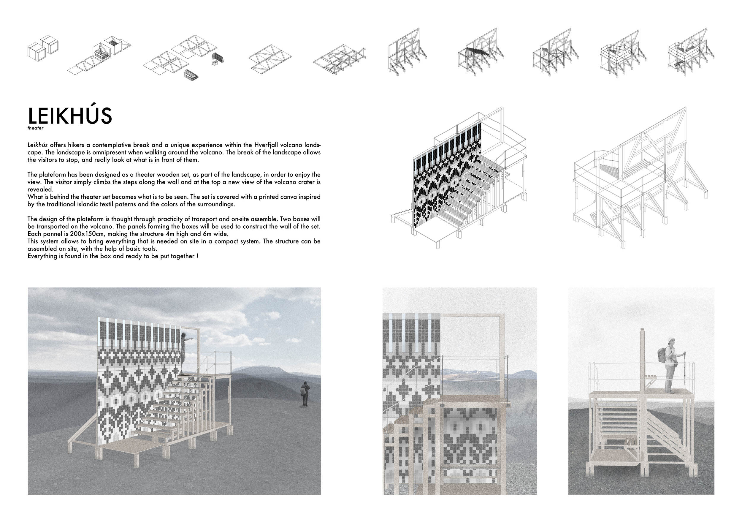 Architecture project // Exploring Natural Vistas Through Printed Canvas ...