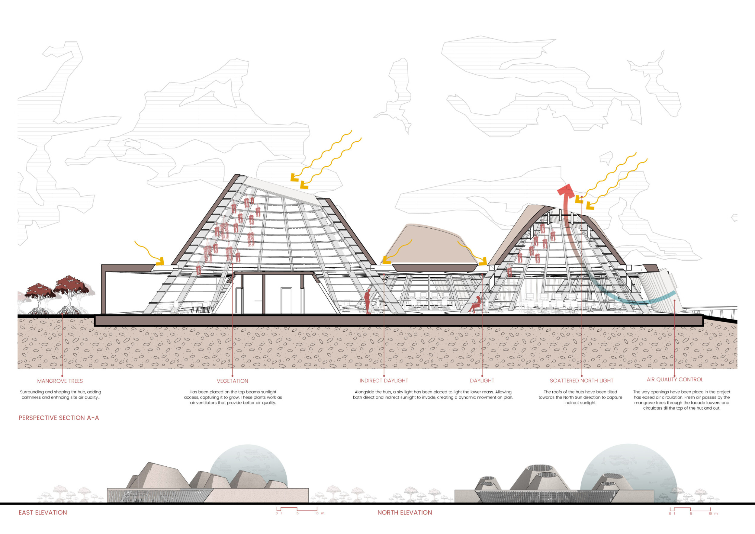 Architecture project // Cross-Laminated Timber Huts Emphasizing ...
