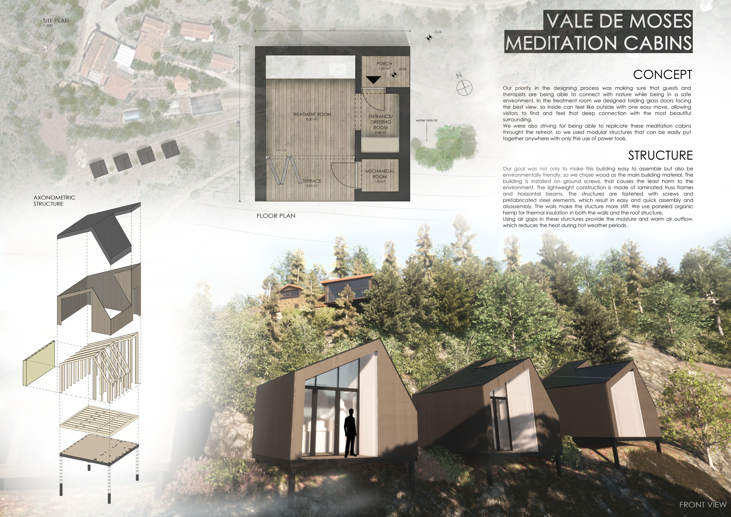 Architecture project // Modular Cabins Crafted from Laminated Timber ...
