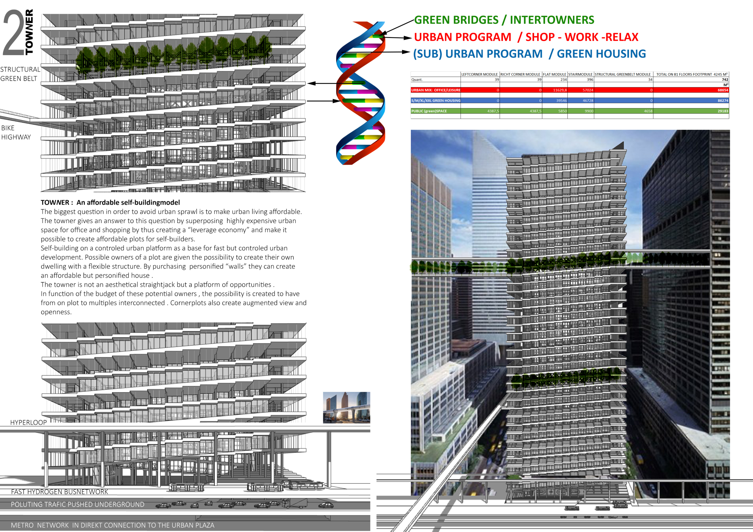 Architecture project // Integrating Urban Stairs with Intertwined ...