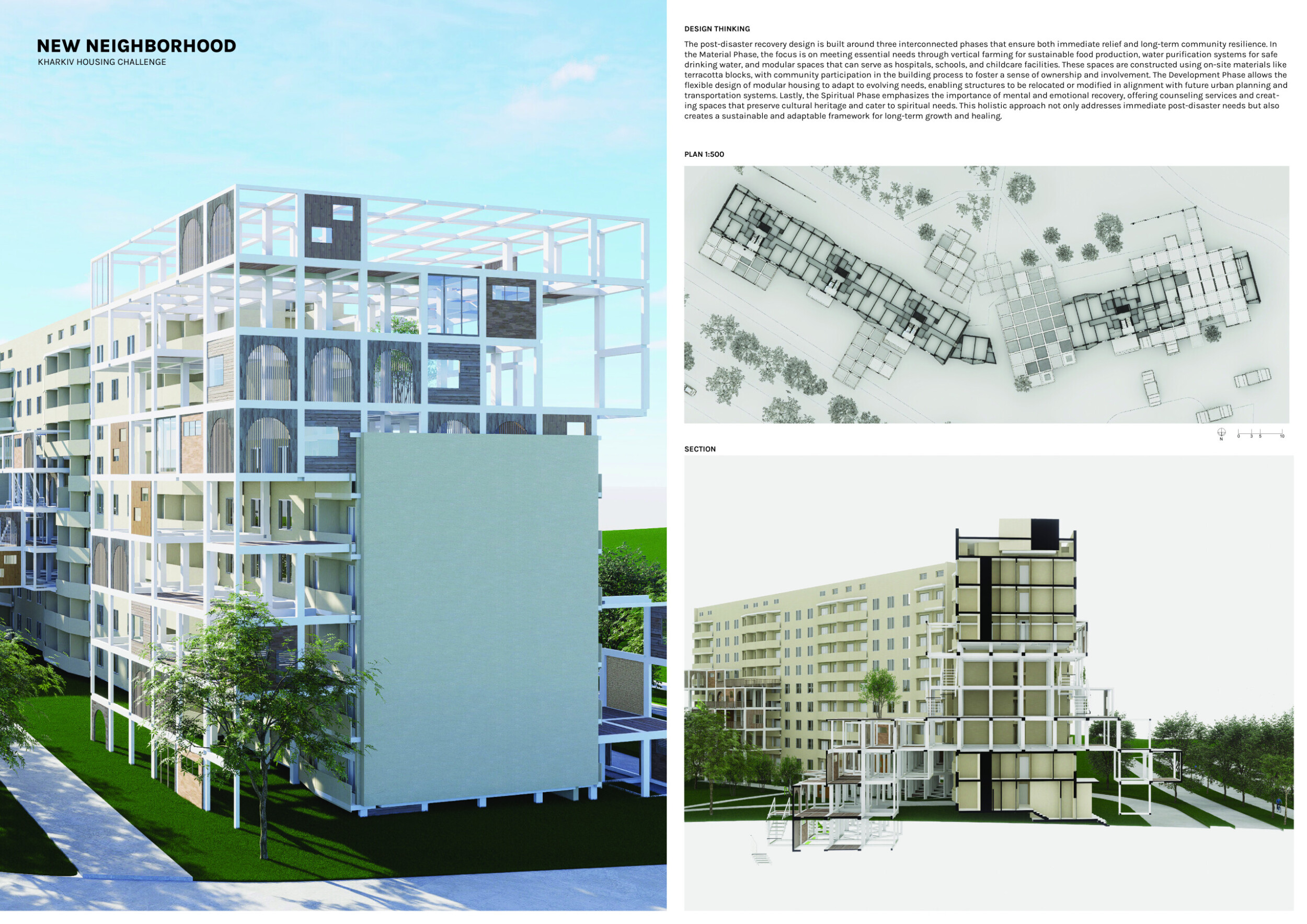 Architecture project // Charred Wooden Shingles and Vertical Gardens ...