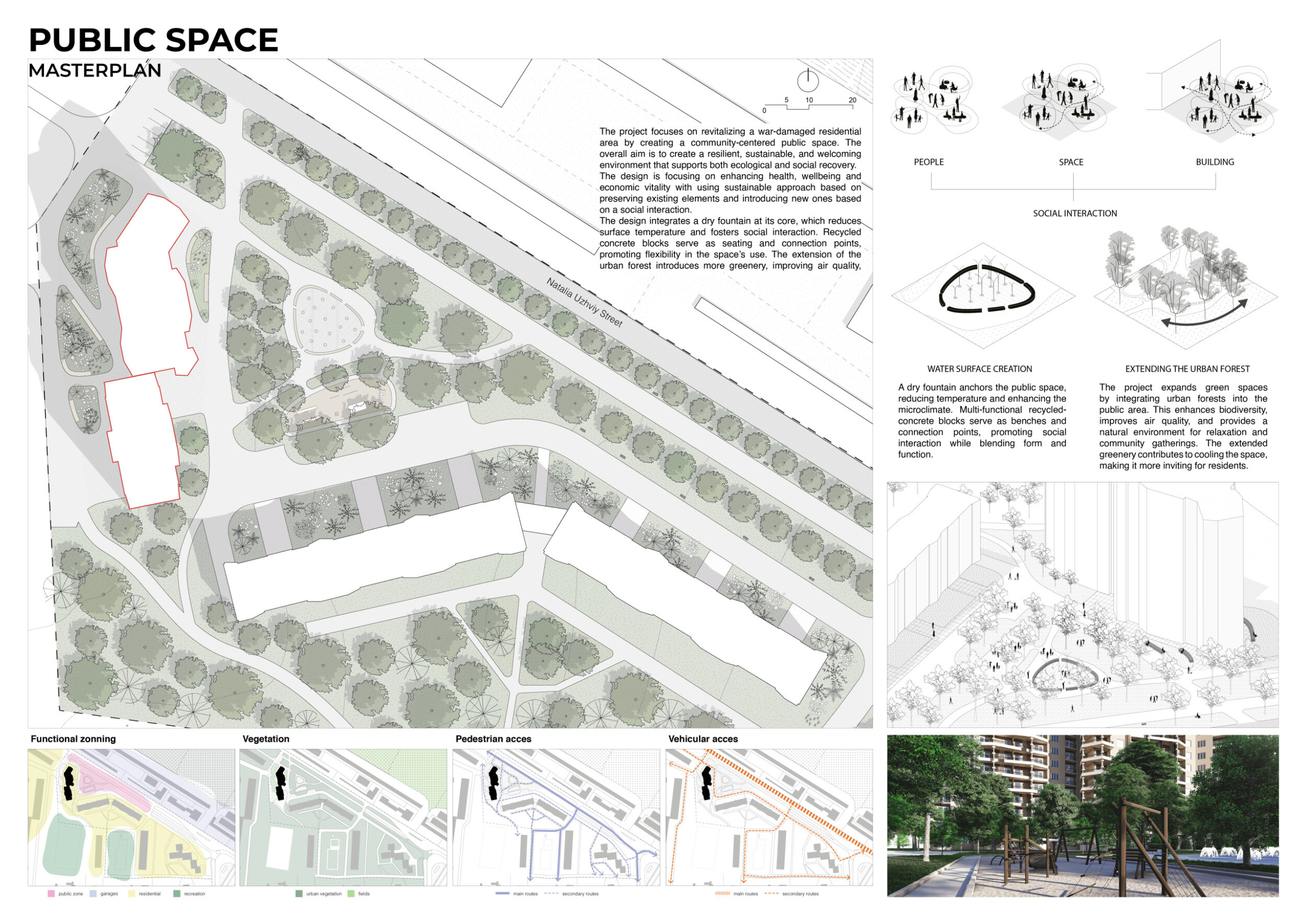Architecture project // Modular Housing Crafted from Recycled Concrete ...