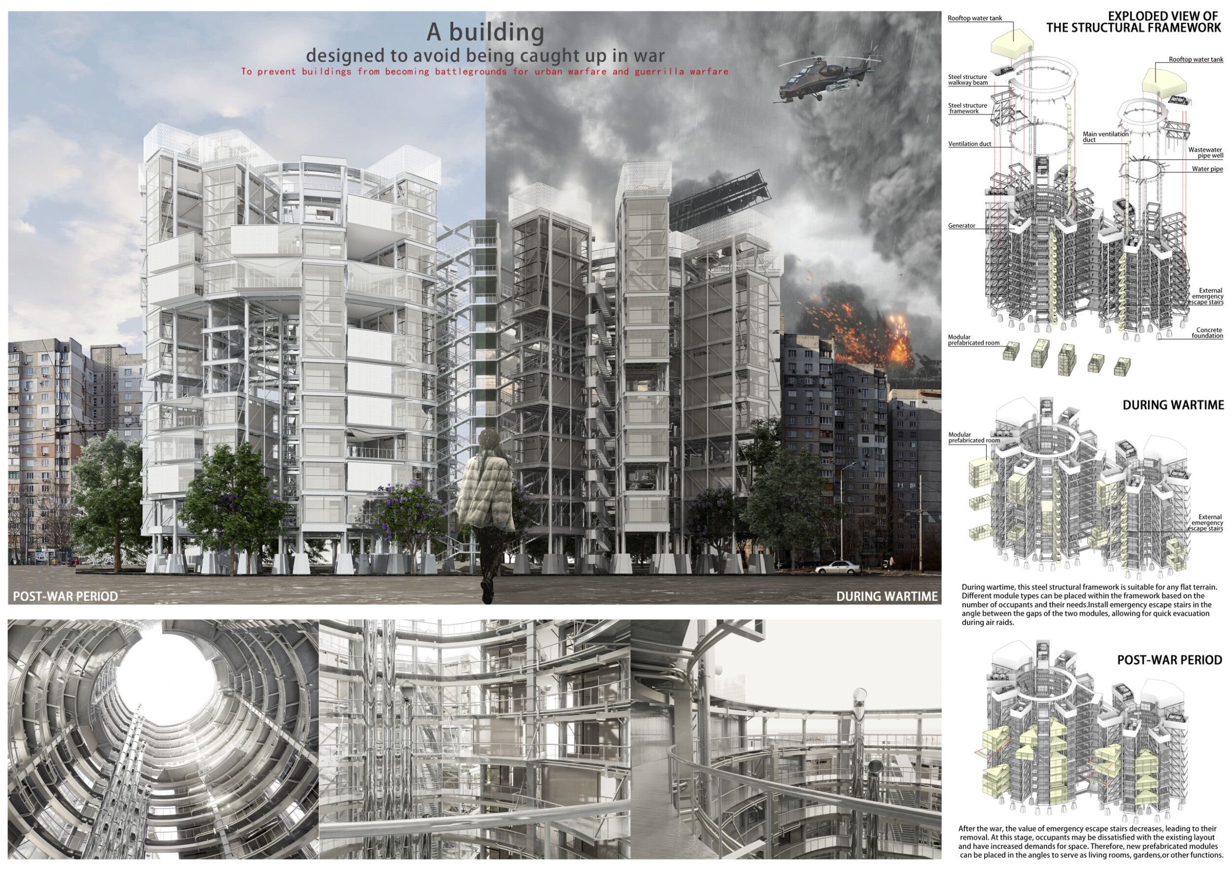 Architecture project // Circular Shelter Constructed with Reinforced ...
