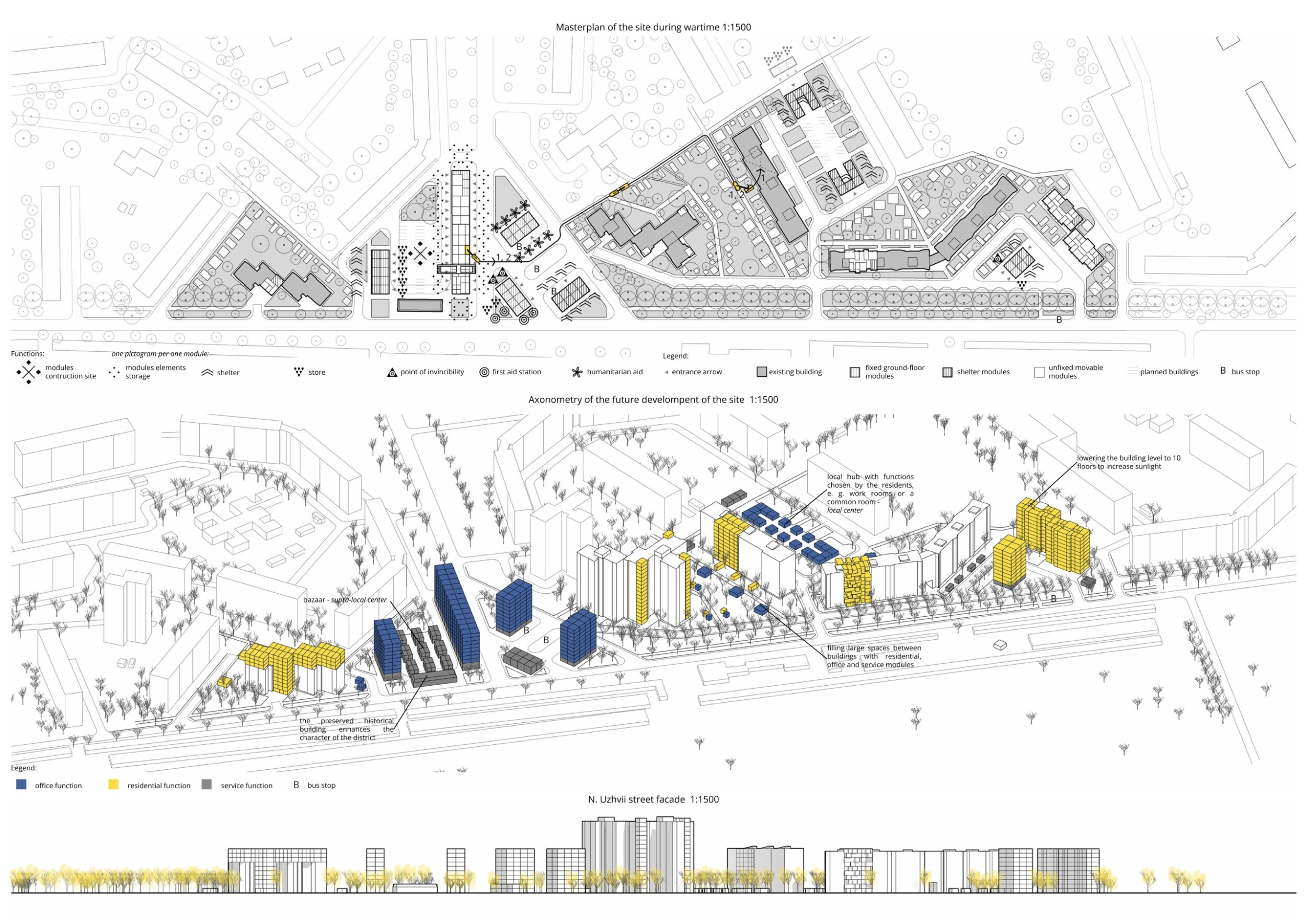 Architecture project // Modular Community Spaces Featuring Fiber Cement ...