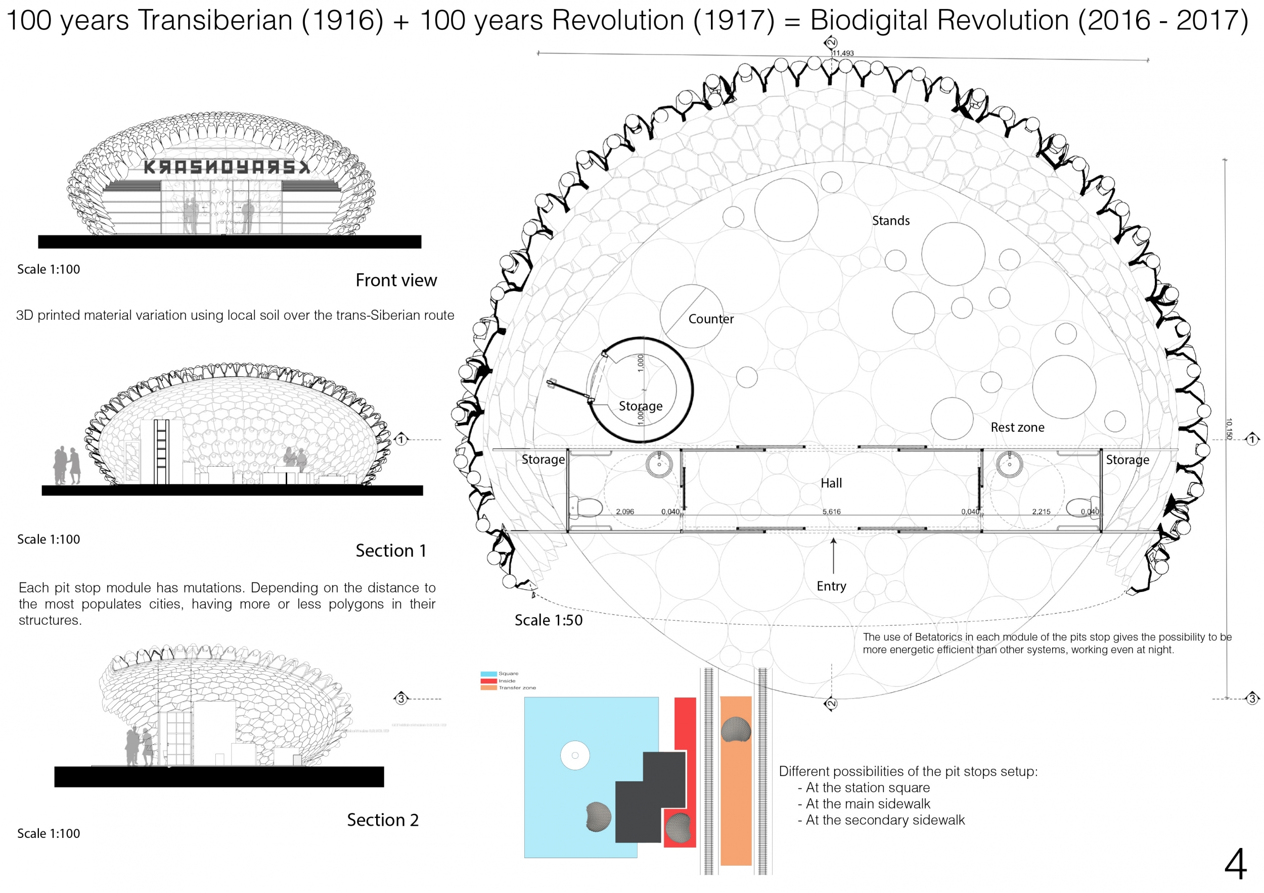 Architecture project // Biocompatible Structures Enhanced by 3d-Printed ...