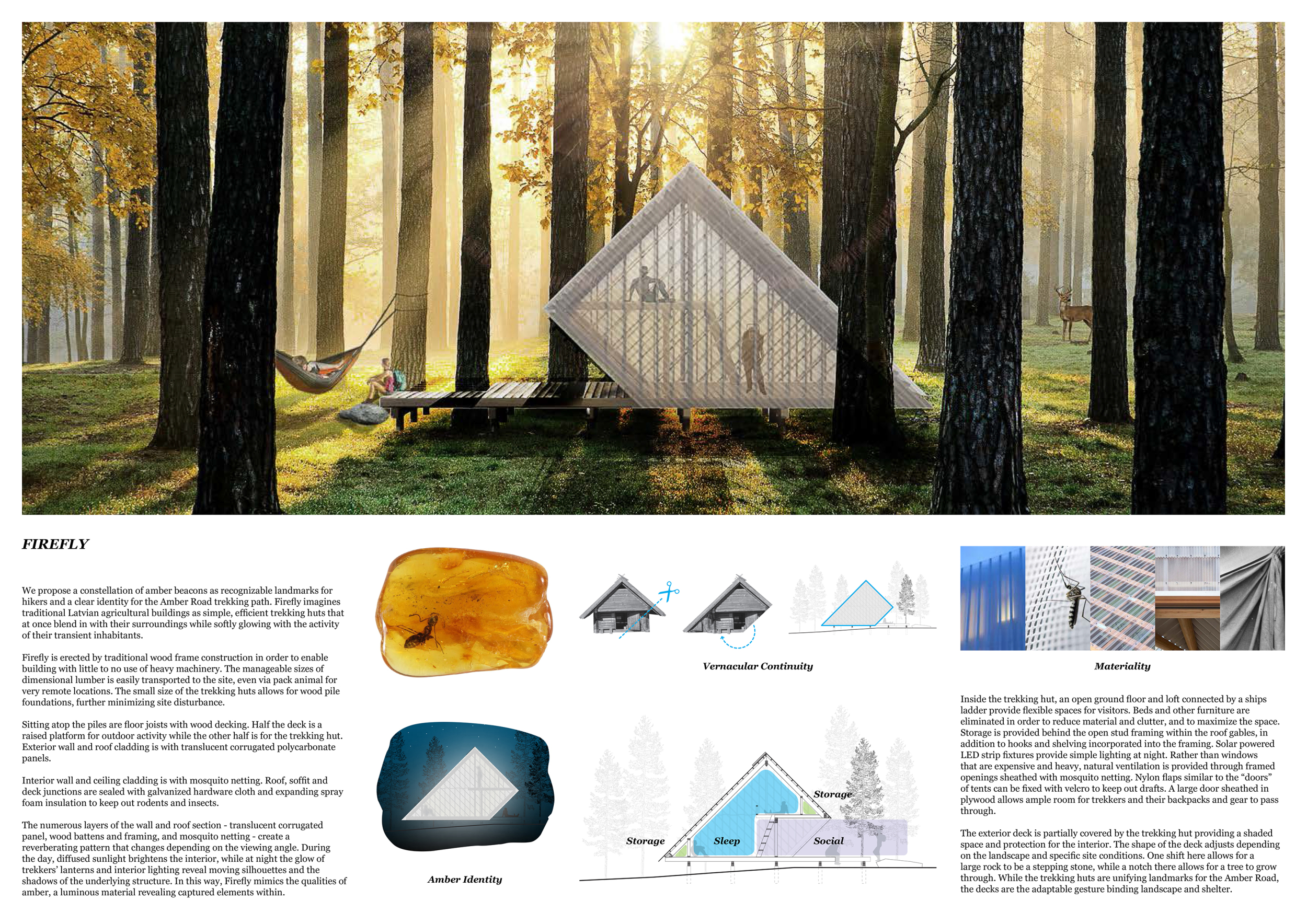 Architecture project // Translucent Polycarbonate and Timber Pavilions ...