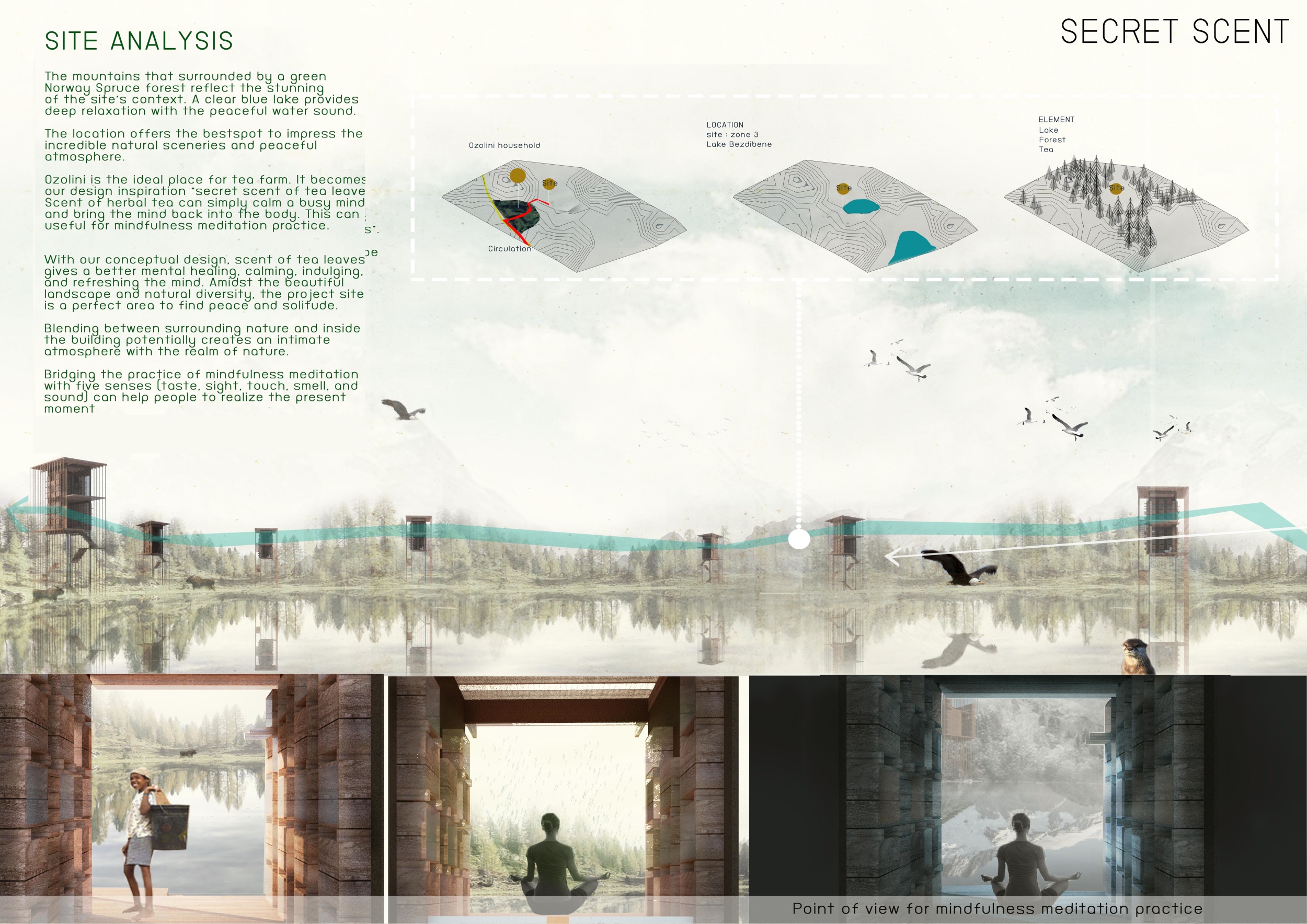 Architecture project // Tea Farm Integration with Low E Glass and ...