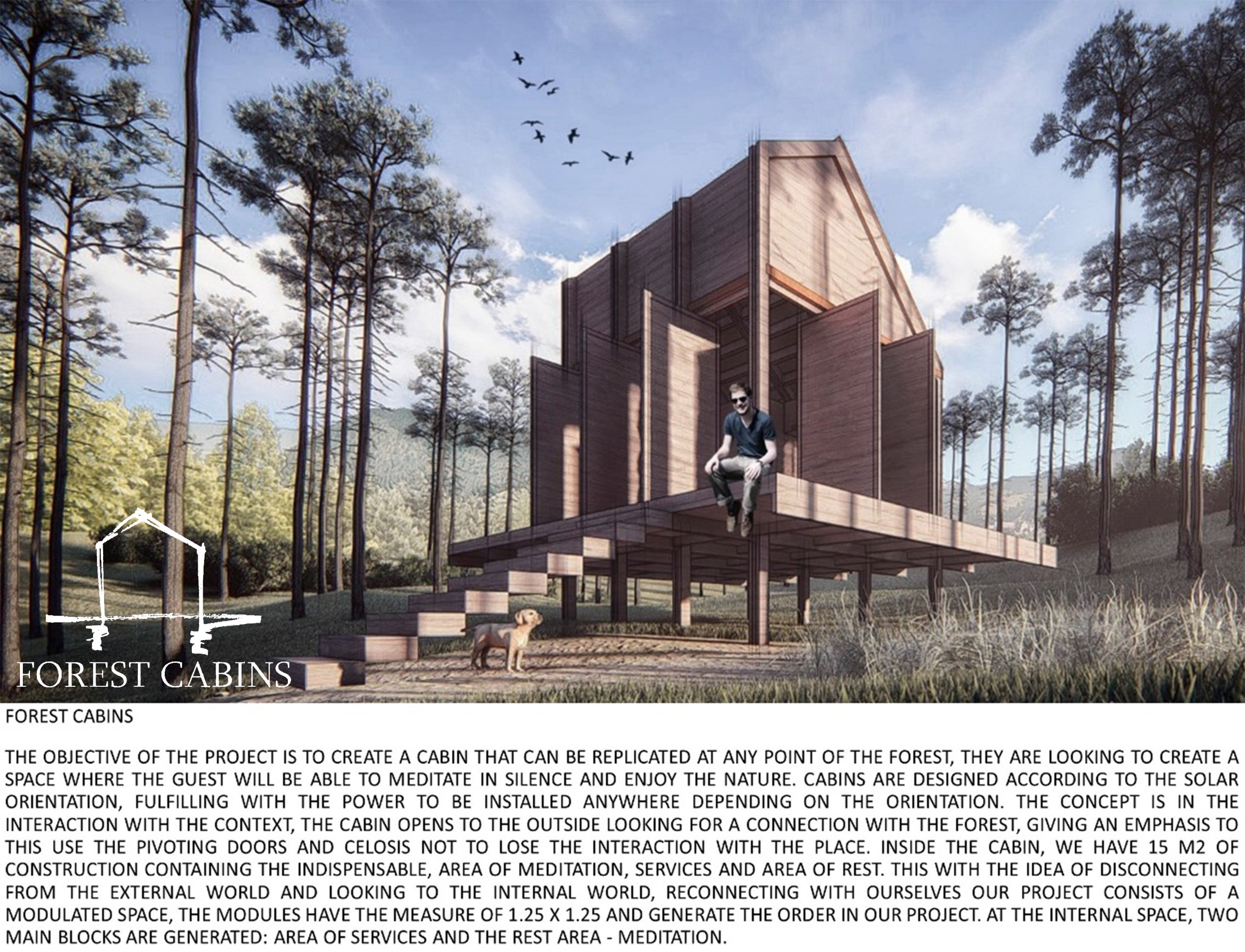 Architecture project // Pivoting Doors and High-Density Insulation in ...