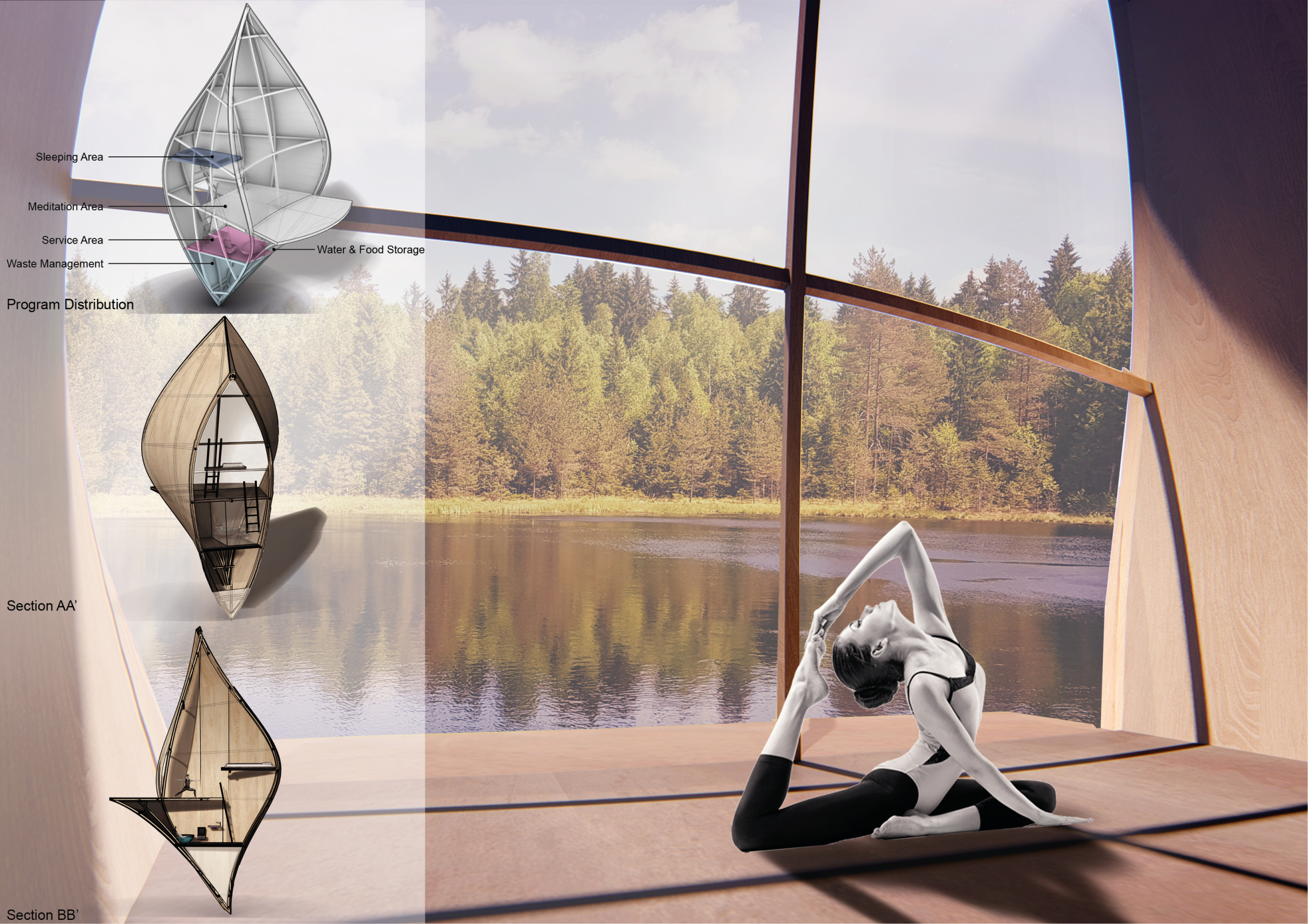 Architecture project // Triple-Glazed Retreat with Wood and Cellulose ...