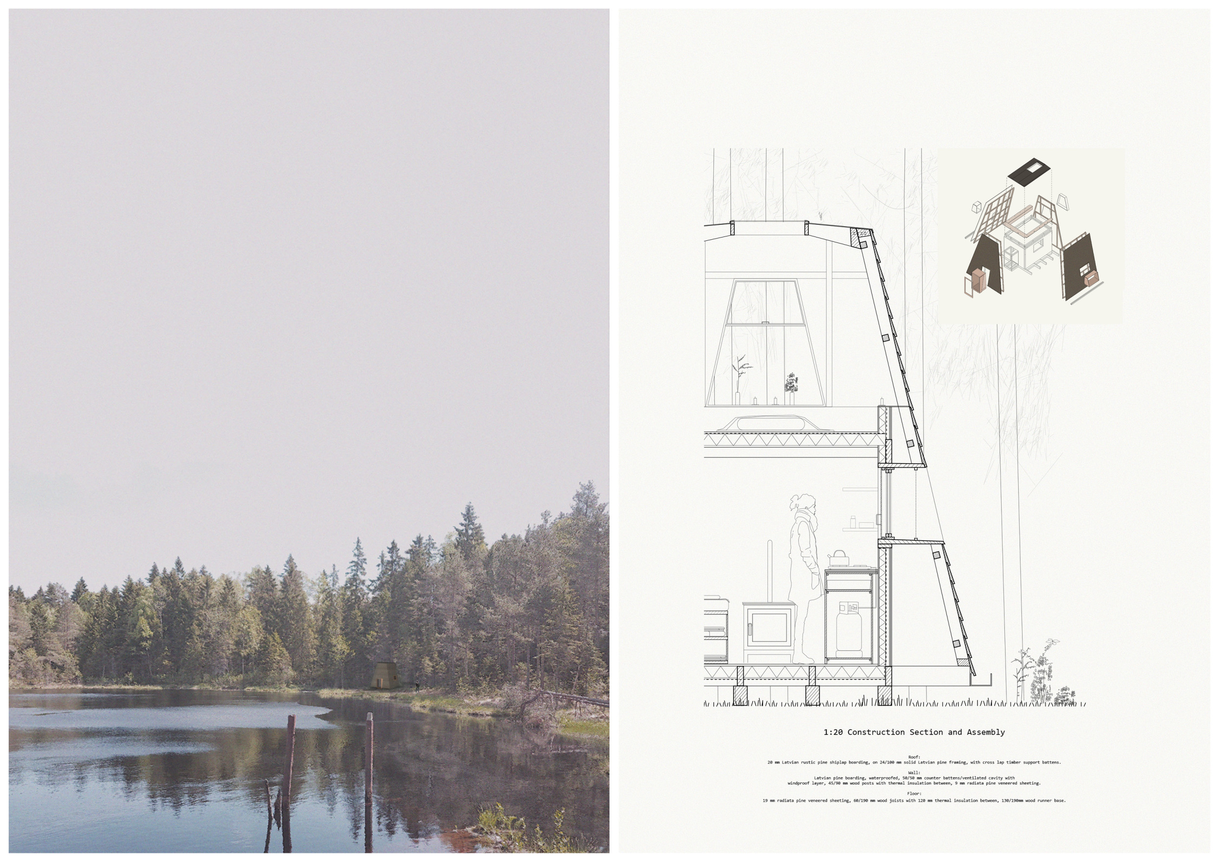 Architecture project // Buddhist Stupa Inspiration in Sustainable Pine ...