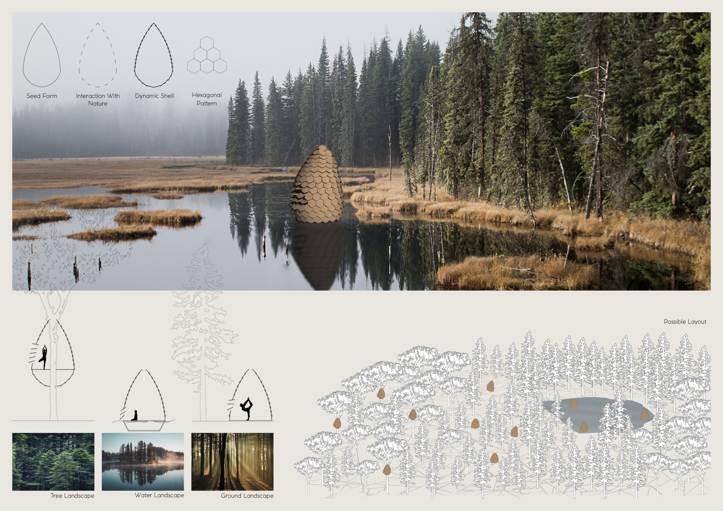 Architecture project // Hexagonal Shell Retreat Crafted from Thermo ...