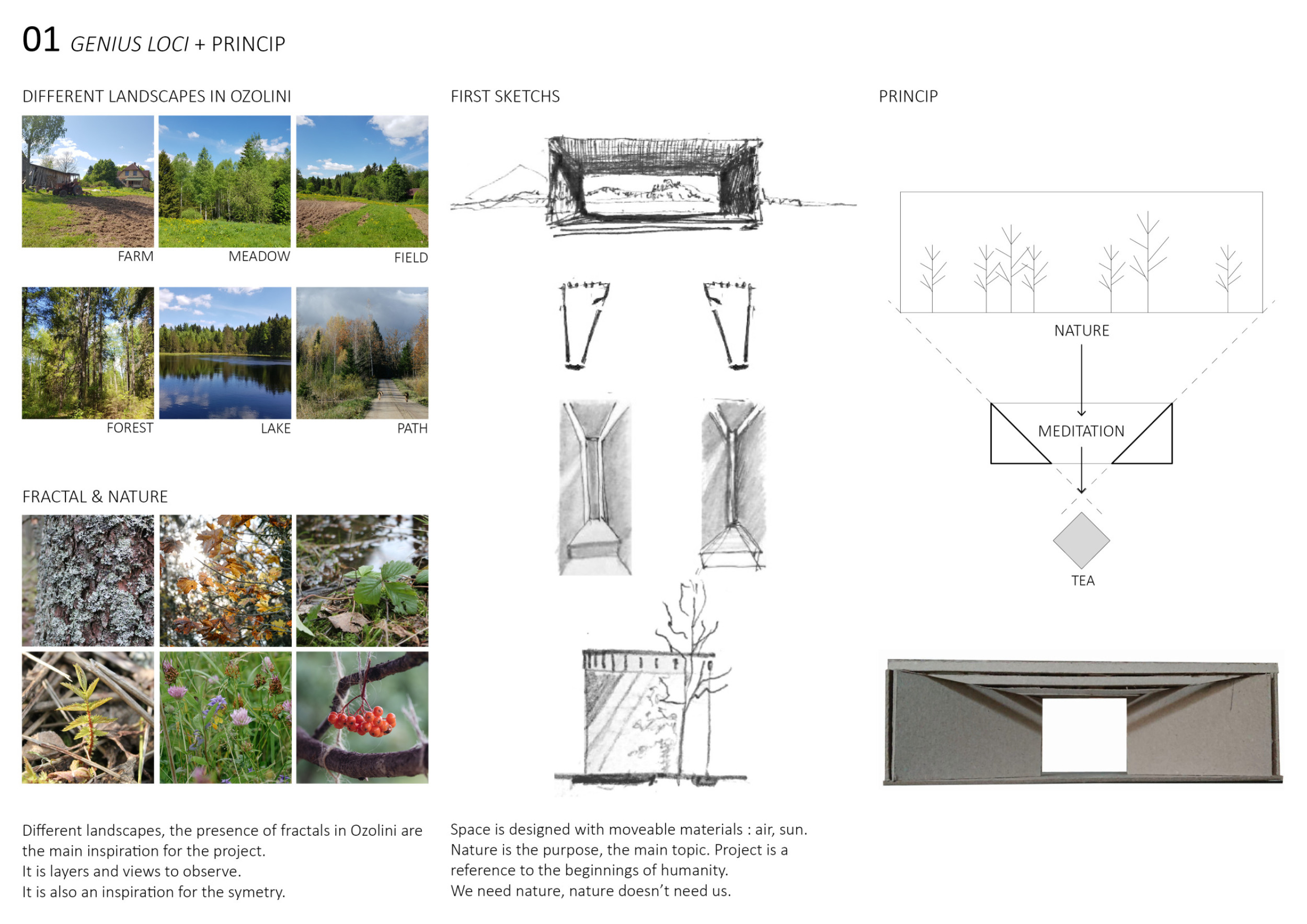 Architecture project // Natural Brown and White Spaces in a Mindful ...