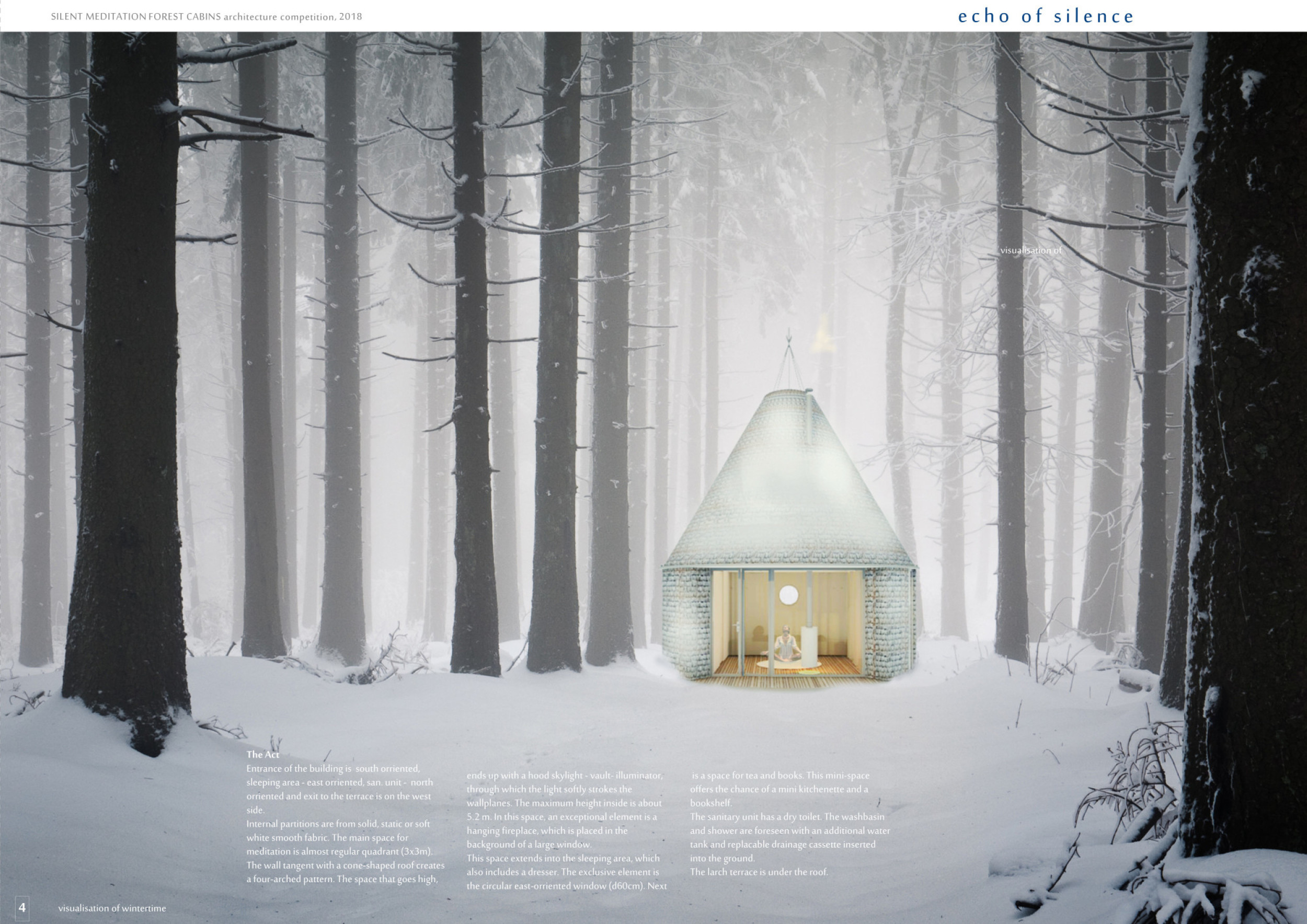 Architecture project // Circular Cabins Crafted from Larch Shingles ...