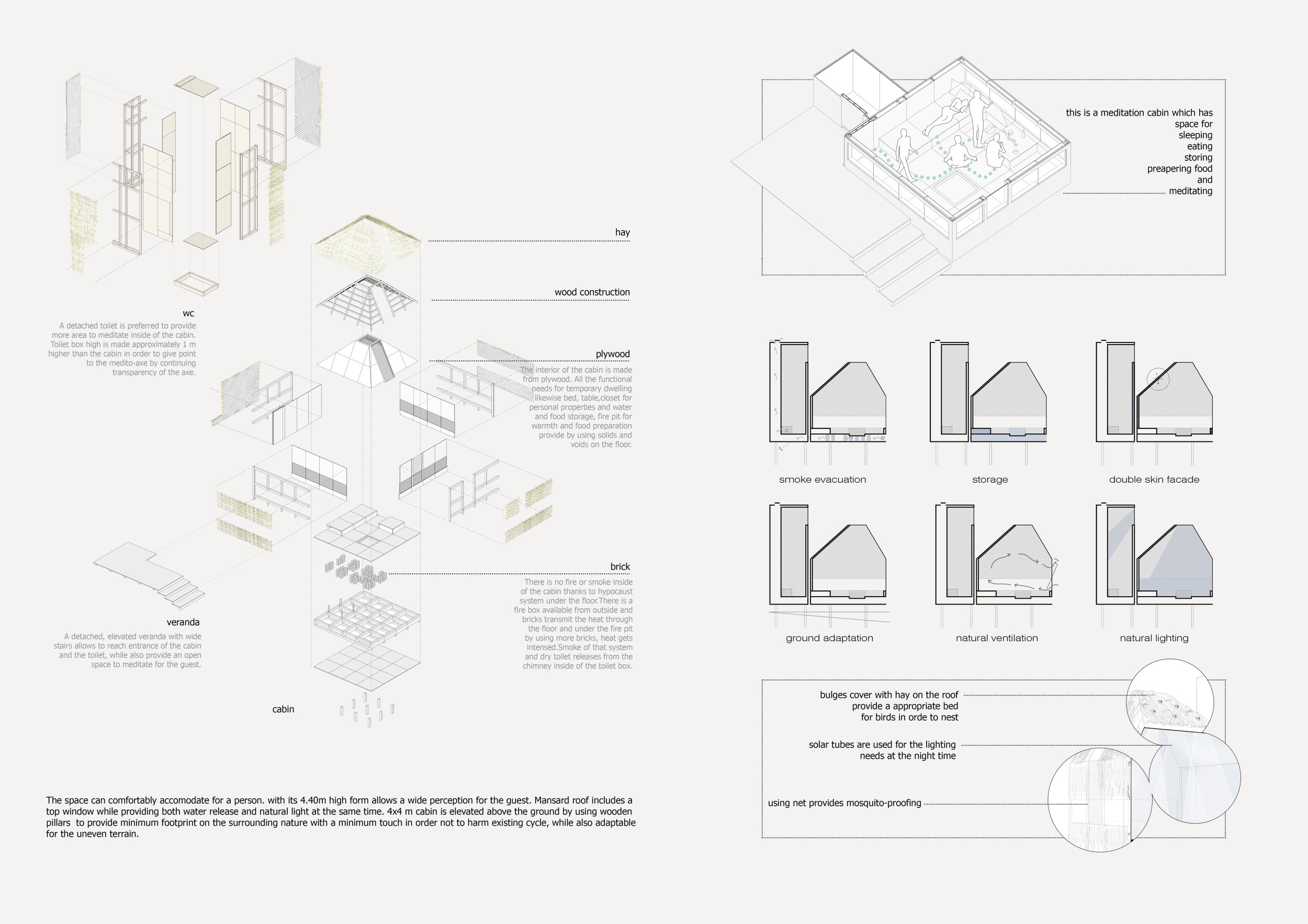 Architecture project // Elevated Veranda with Hay-Thatched Roof for ...