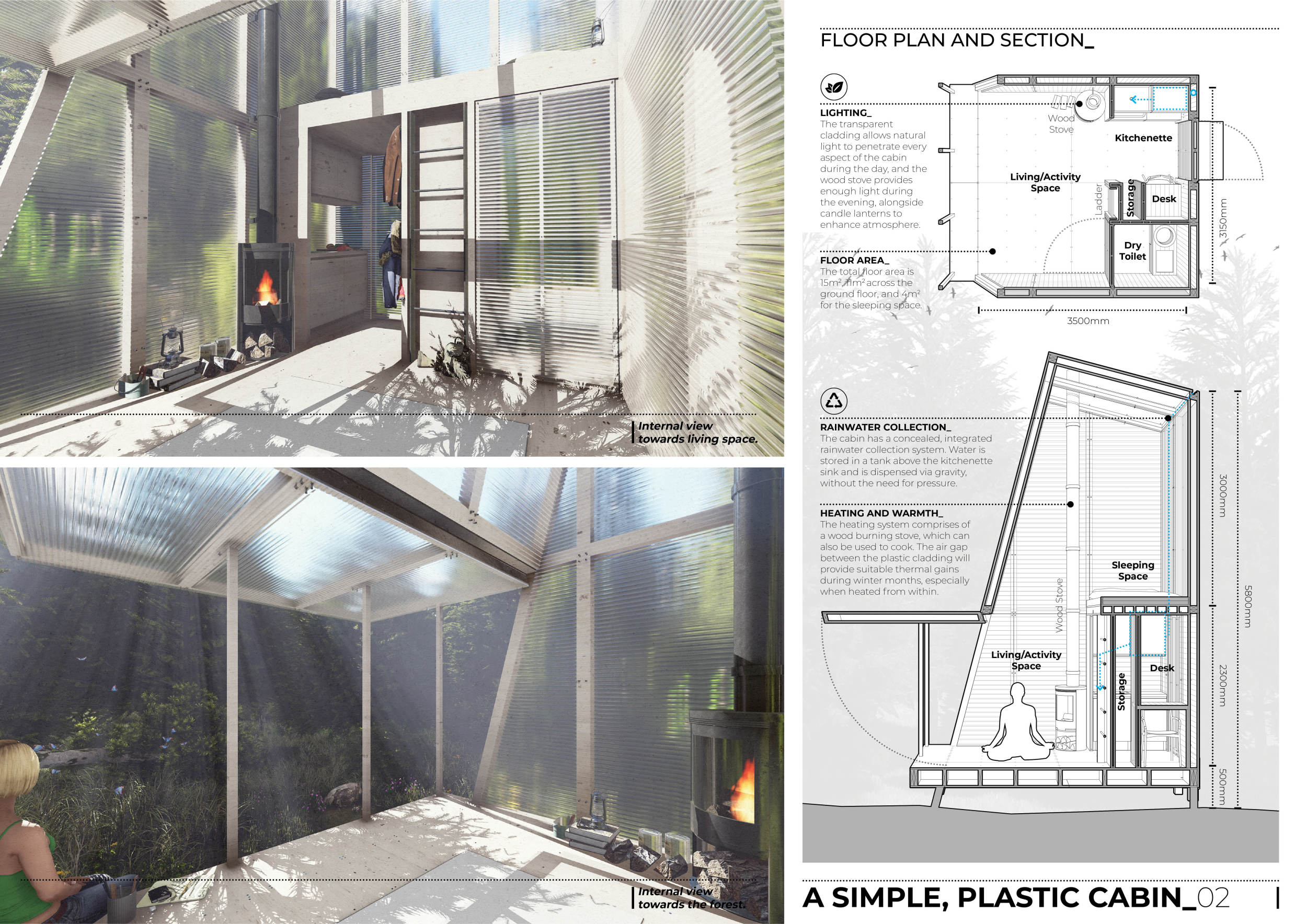 Architecture project // Recycled Plastic Cladding and Reclaimed Timber ...