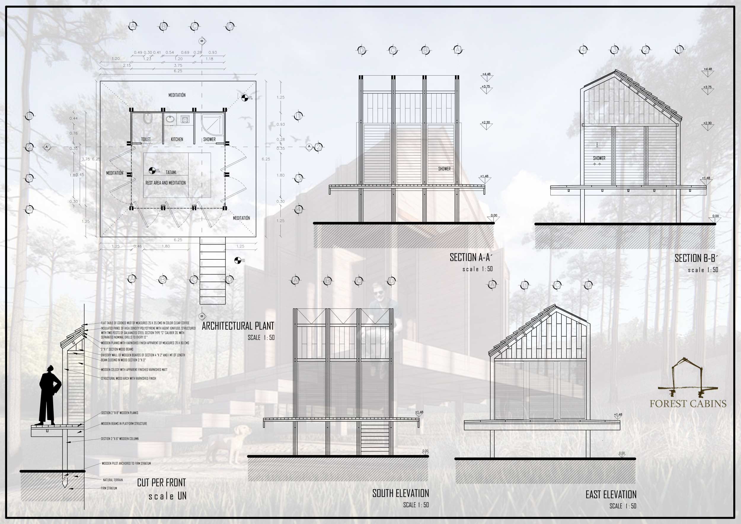 Architecture project // Pivoting Doors and High-Density Insulation in ...
