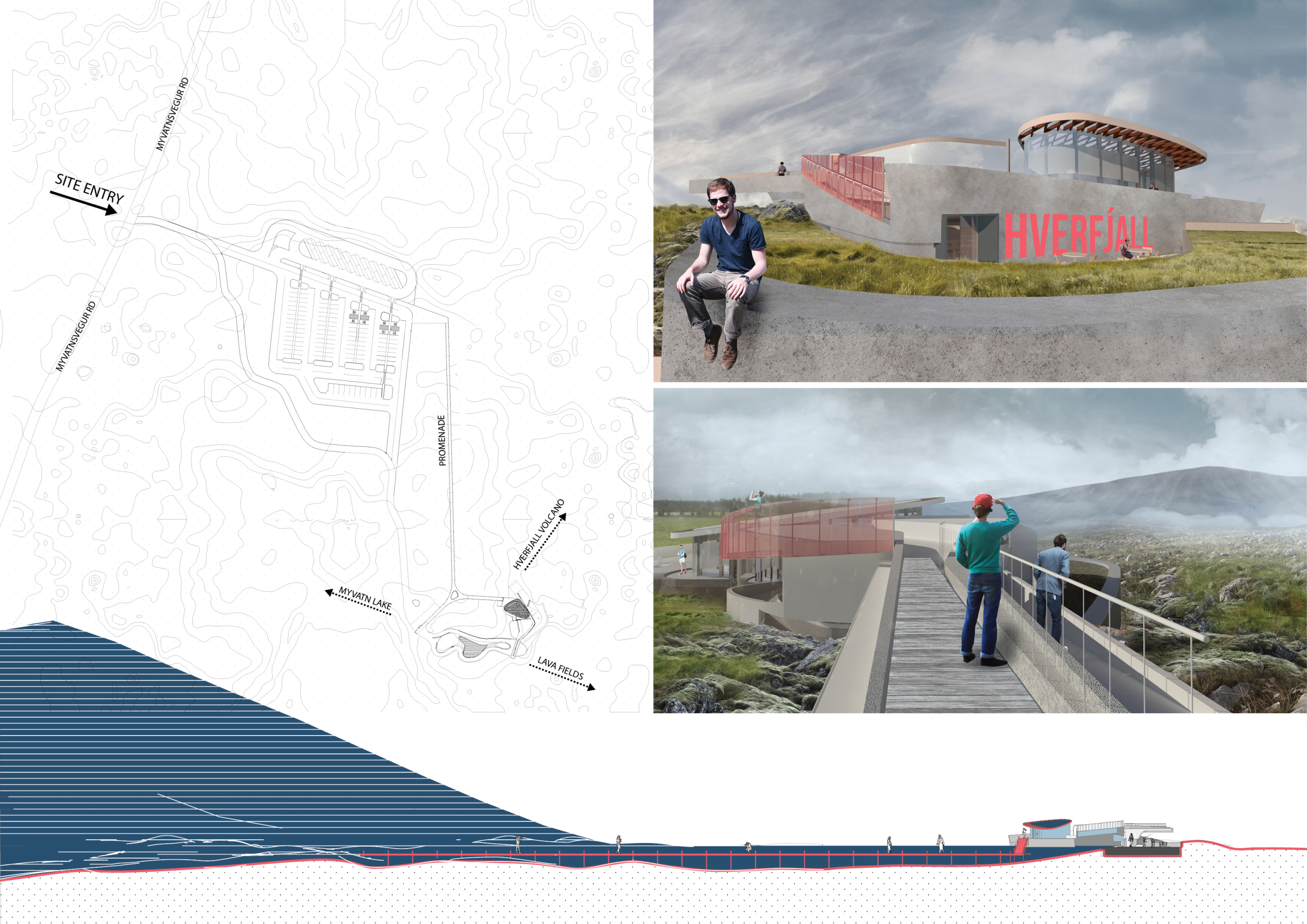 Architecture project // Silica Composite Forms Merging with Volcanic ...