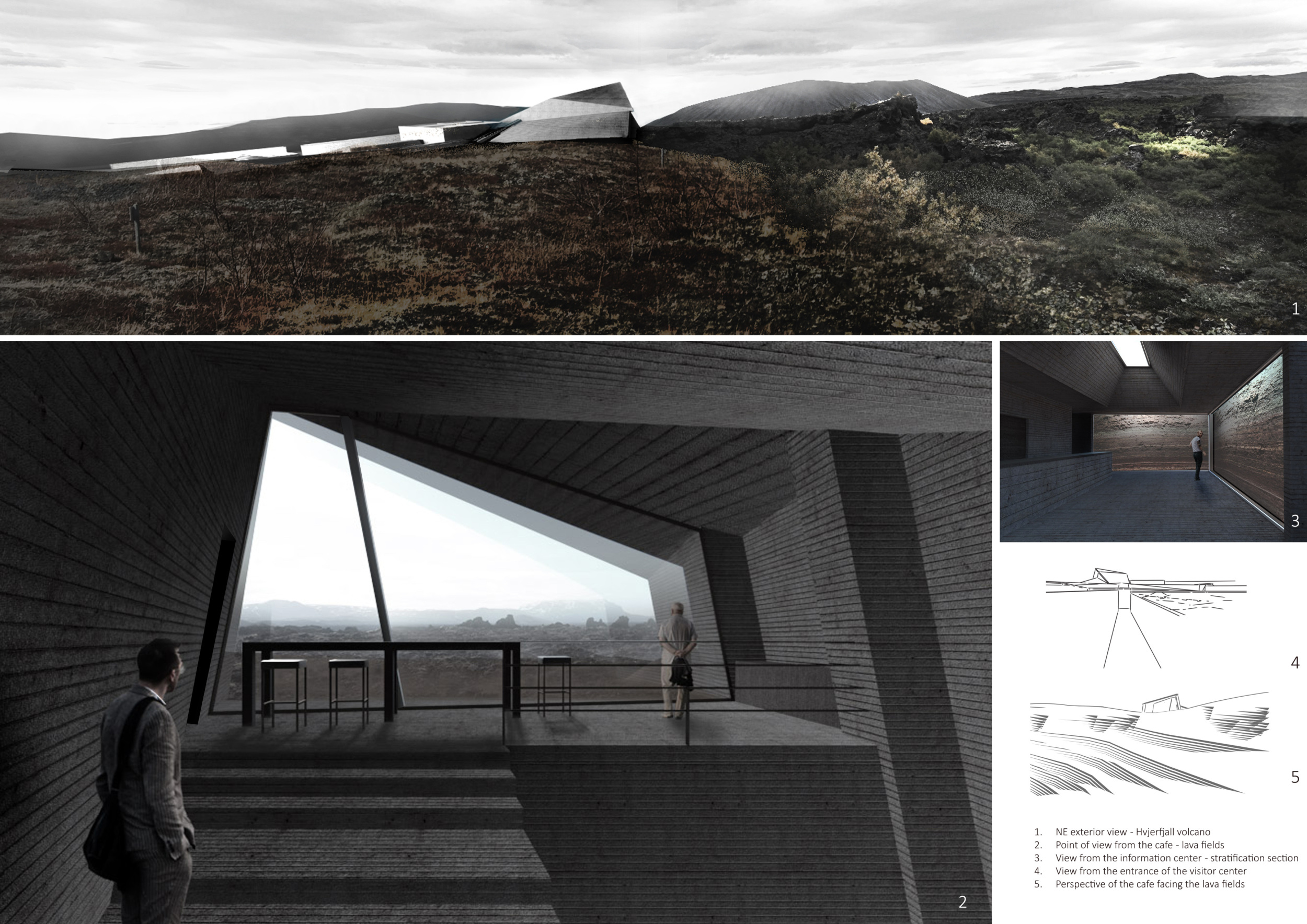 Architecture project // Concrete Shelters Surrounded by Natural Light ...