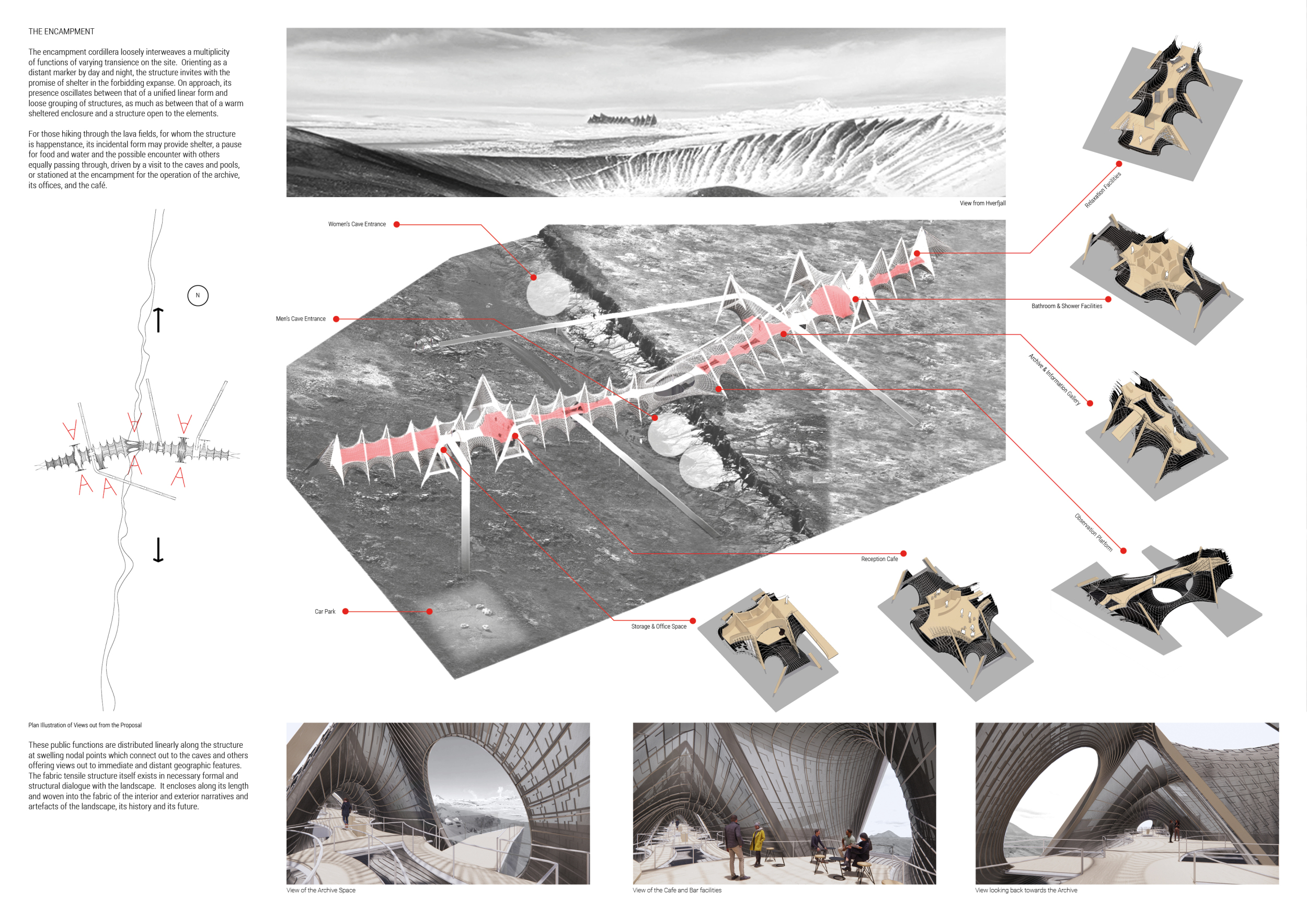 Architecture project // Woven Membrane Structures Integrating Glulam ...